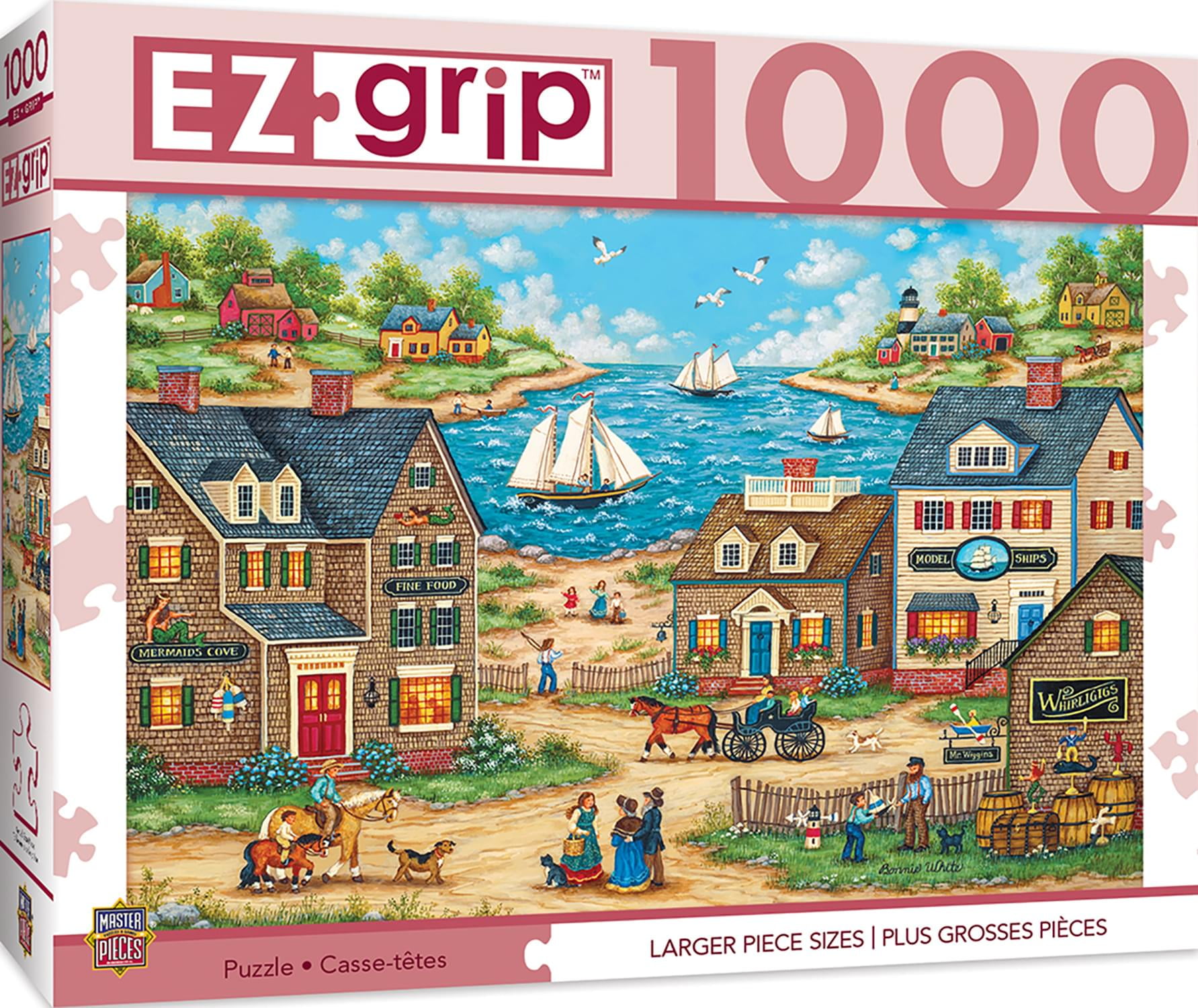 MasterPieces 1000 Piece Jigsaw Puzzle - Mr. Wiggins Whirligigs - 23.5 ...