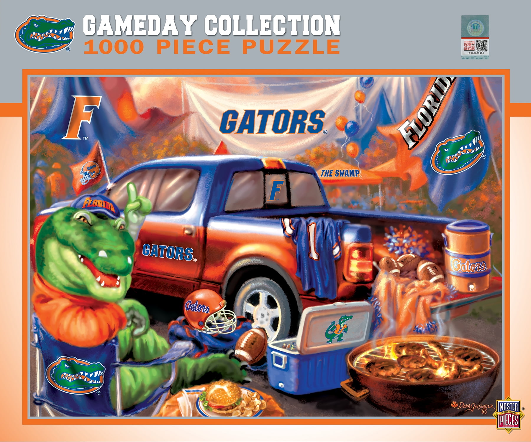 MasterPieces 1000 Piece Jigsaw Puzzle - NCAA Florida Gators Gameday ...