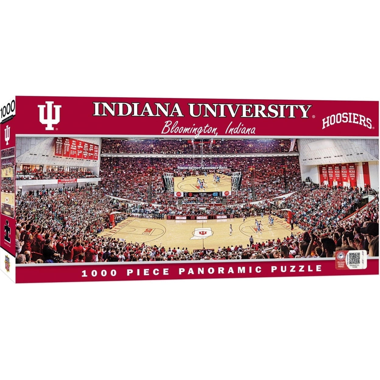 MasterPieces 1000pc NCAA Indiana Hoosiers Basketball Court Panoramic ...
