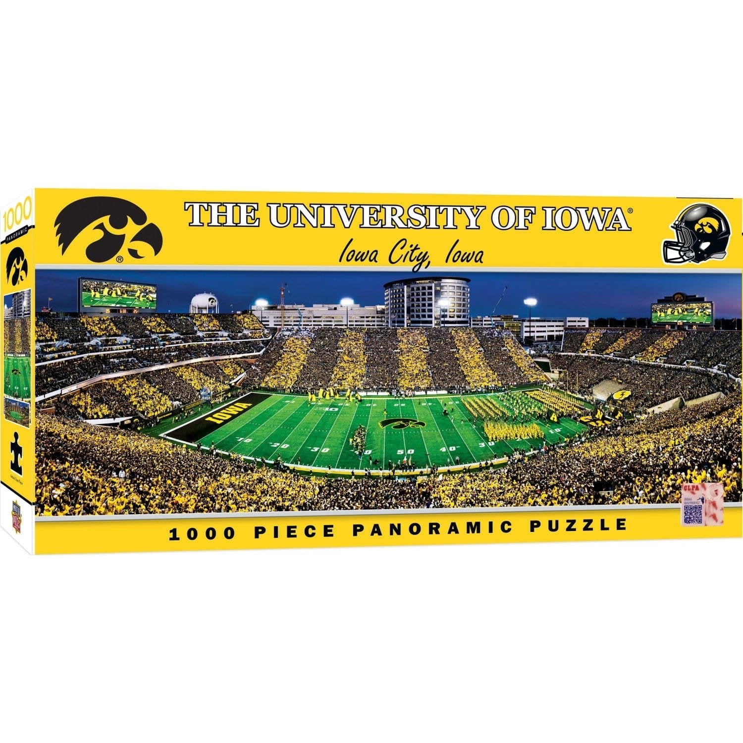 MasterPieces - 1000 Piece Jigsaw Puzzle, NCAA Iowa Hawkeyes, Panoramic ...