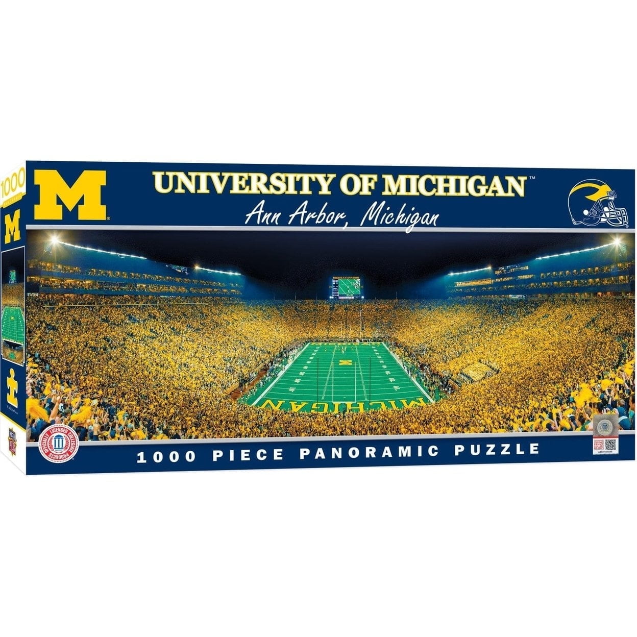 MasterPieces - 1000 Piece Jigsaw Puzzle, NCAA Michigan Wolverines ...