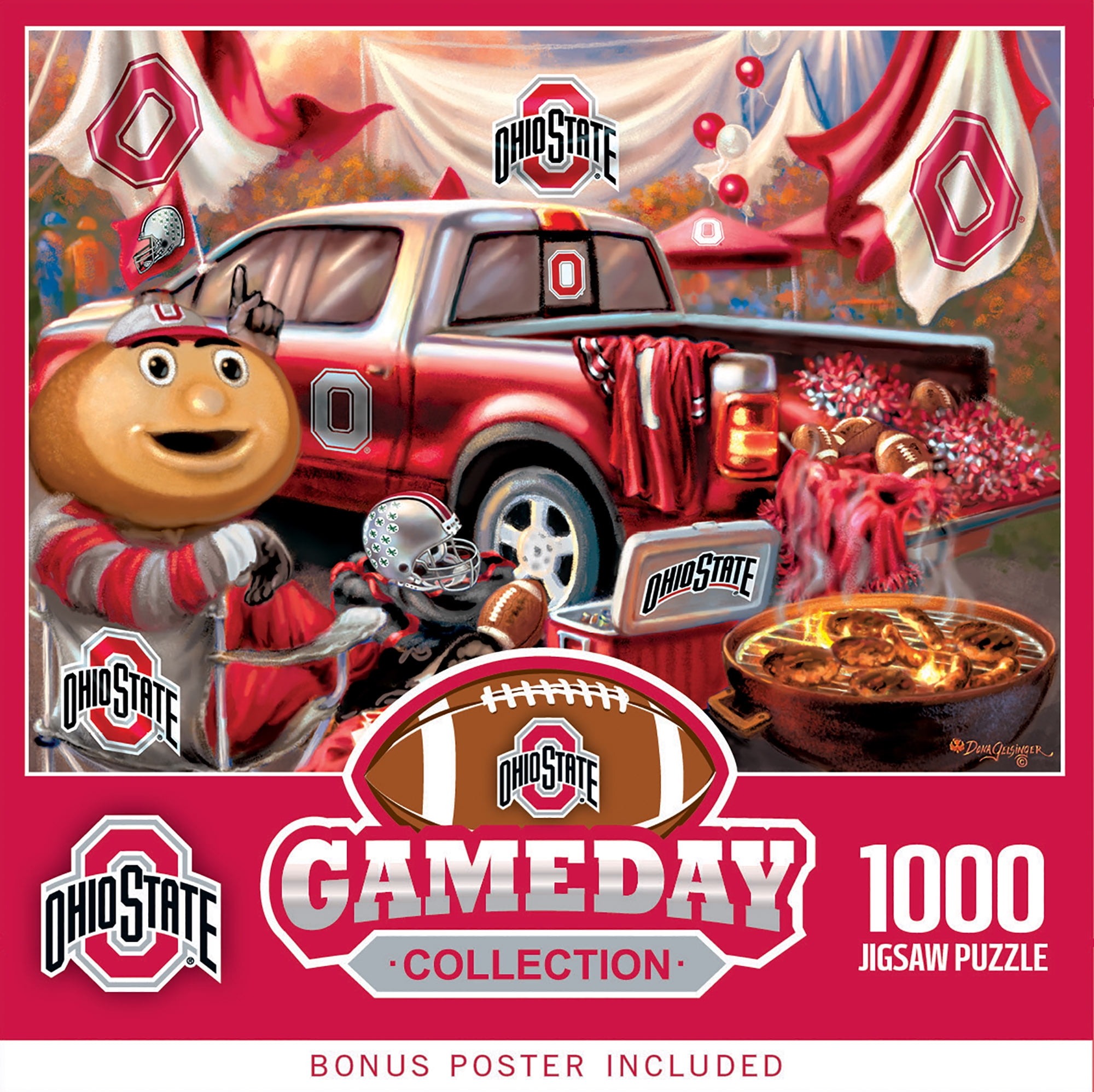 MasterPieces NCAA Ohio State Buckeyes Gameday 1000 Piece Jigsaw Puzzle ...