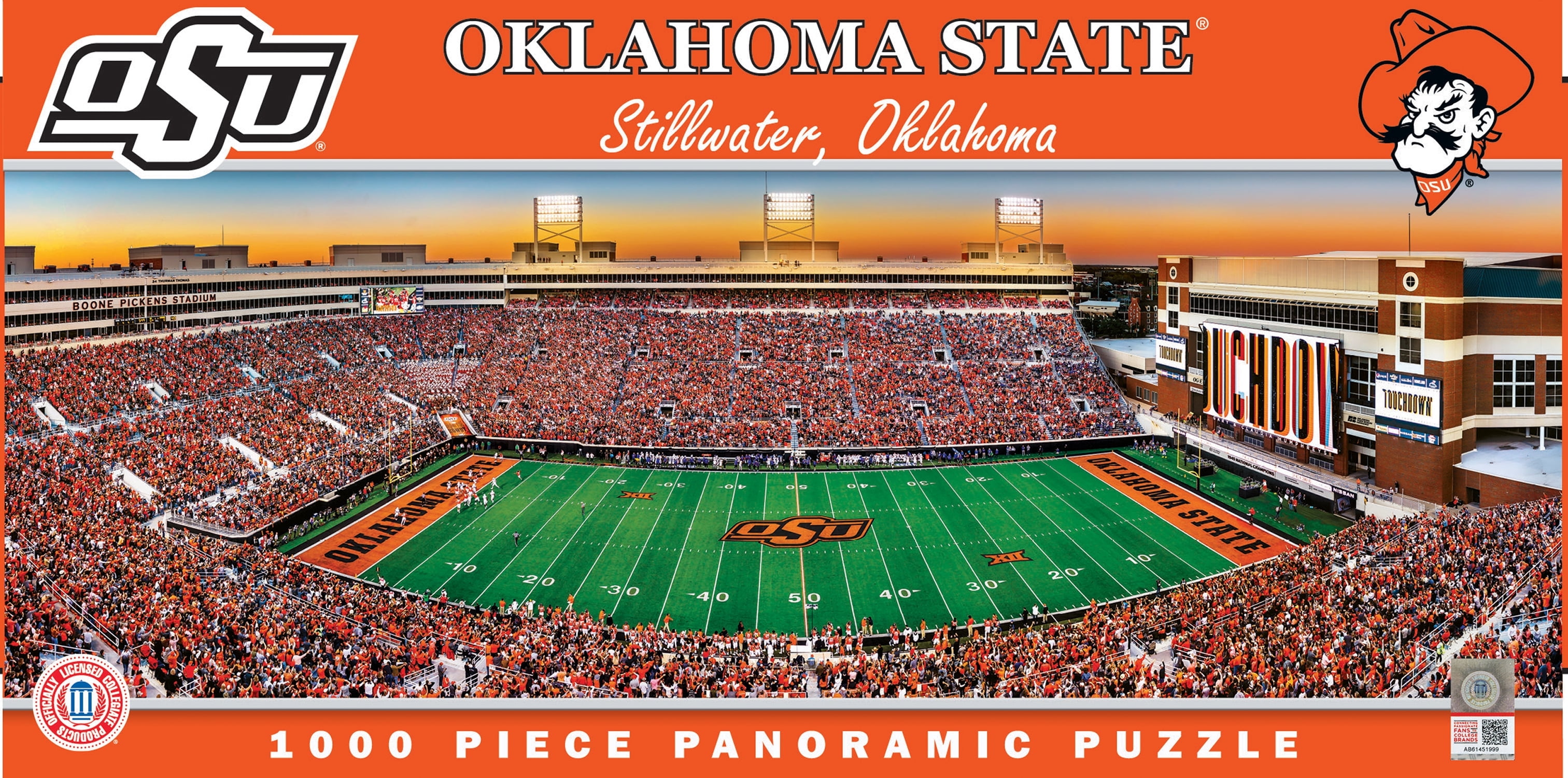 MasterPieces - 1000 Piece Jigsaw Puzzle, NCAA Oklahoma State Cowboys ...