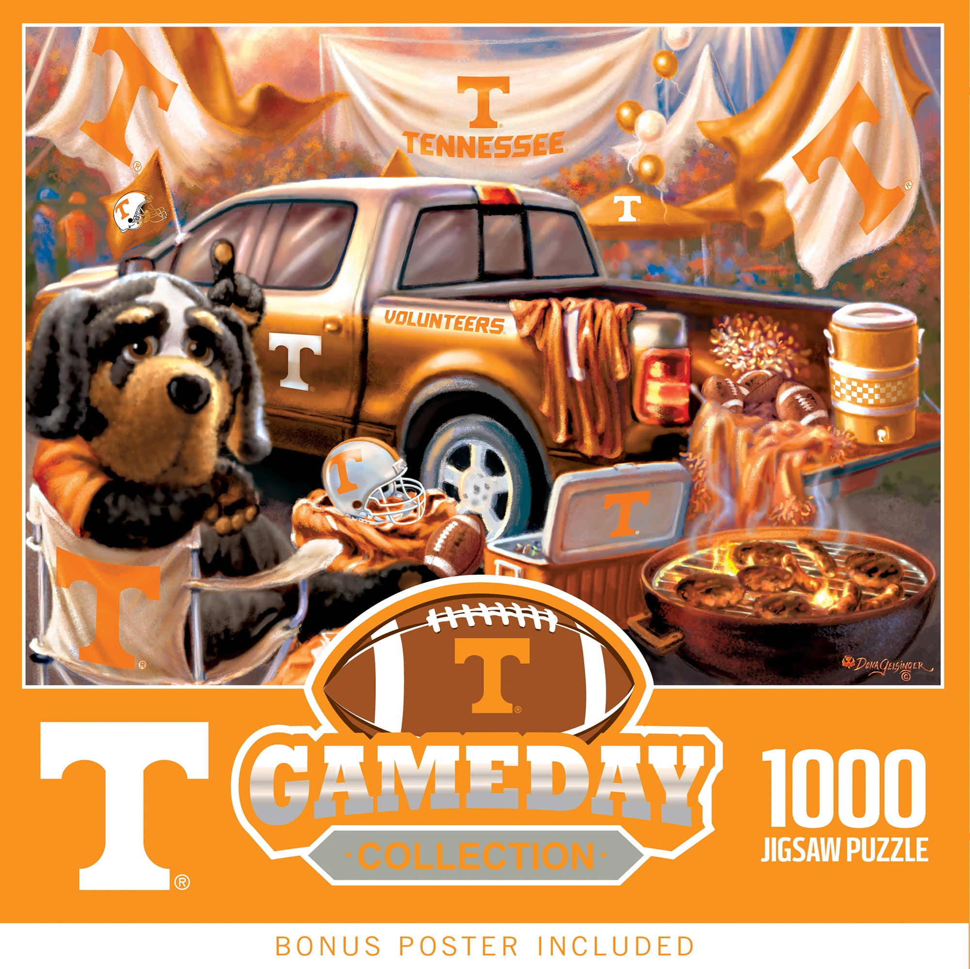 Tennessee Volunteers 1000 Piece Jigsaw Puzzle - MasterPieces NCAA ...