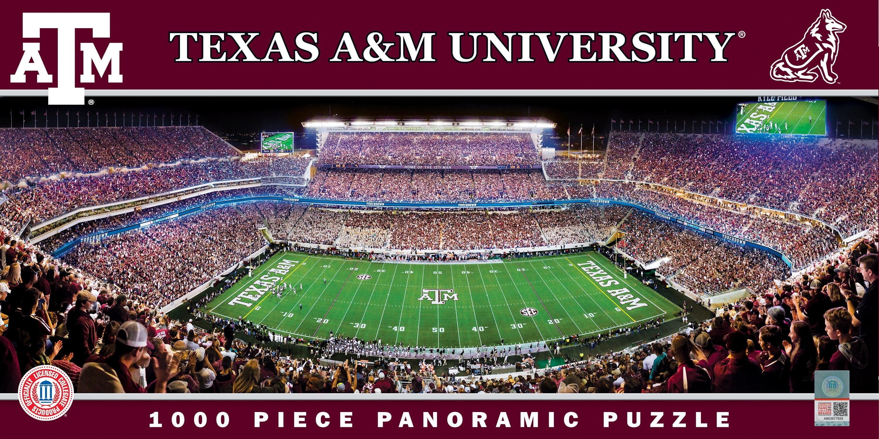 MasterPieces - 1000 Piece Jigsaw Puzzle, NCAA Texas A&M Aggies ...