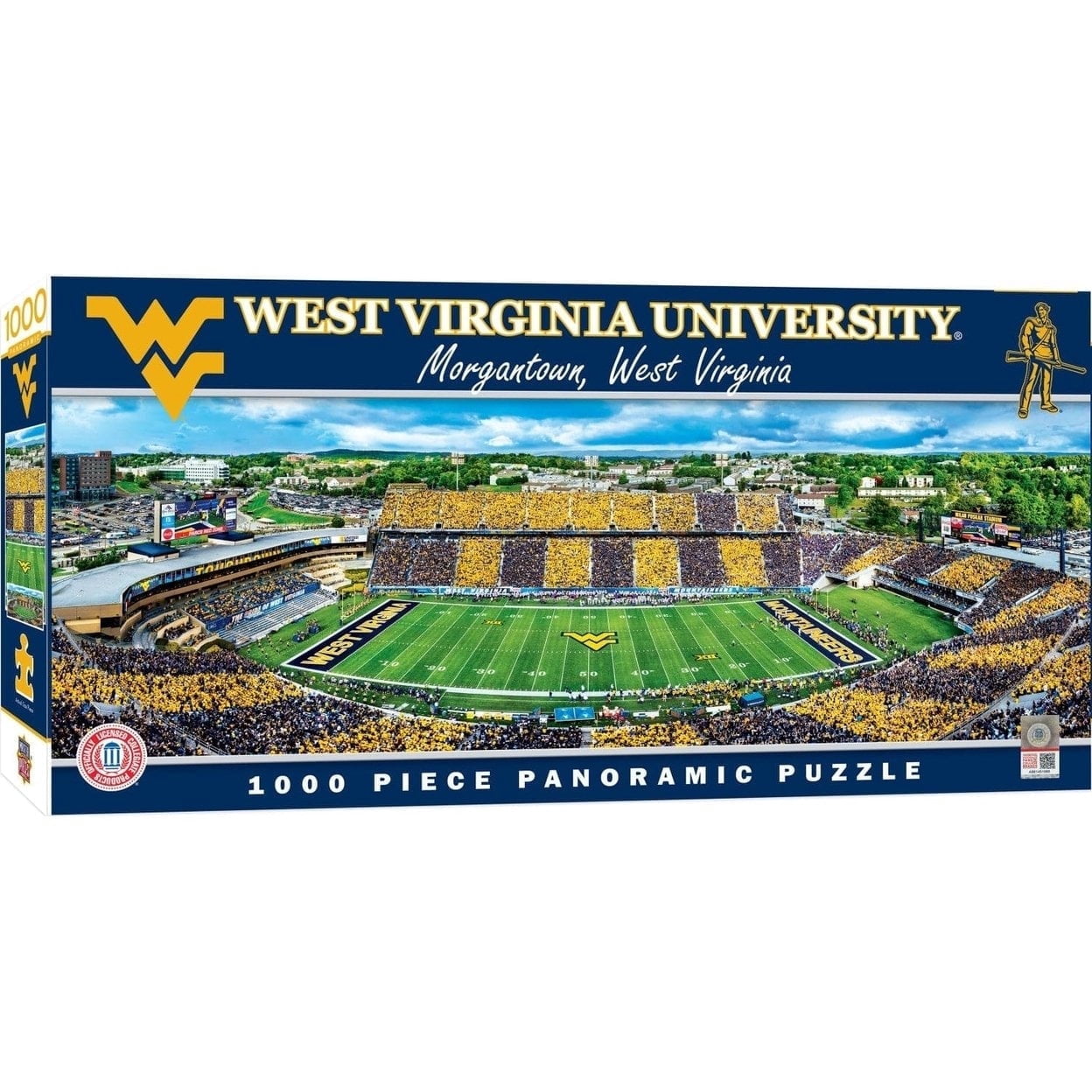 MasterPieces - 1000 Piece Jigsaw Puzzle, NCAA West Virginia ...
