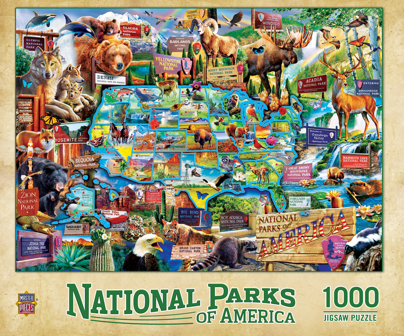 White Mountain Puzzles Wacky - 1000 Piece Jigsaw Puzzle - Walmart.com