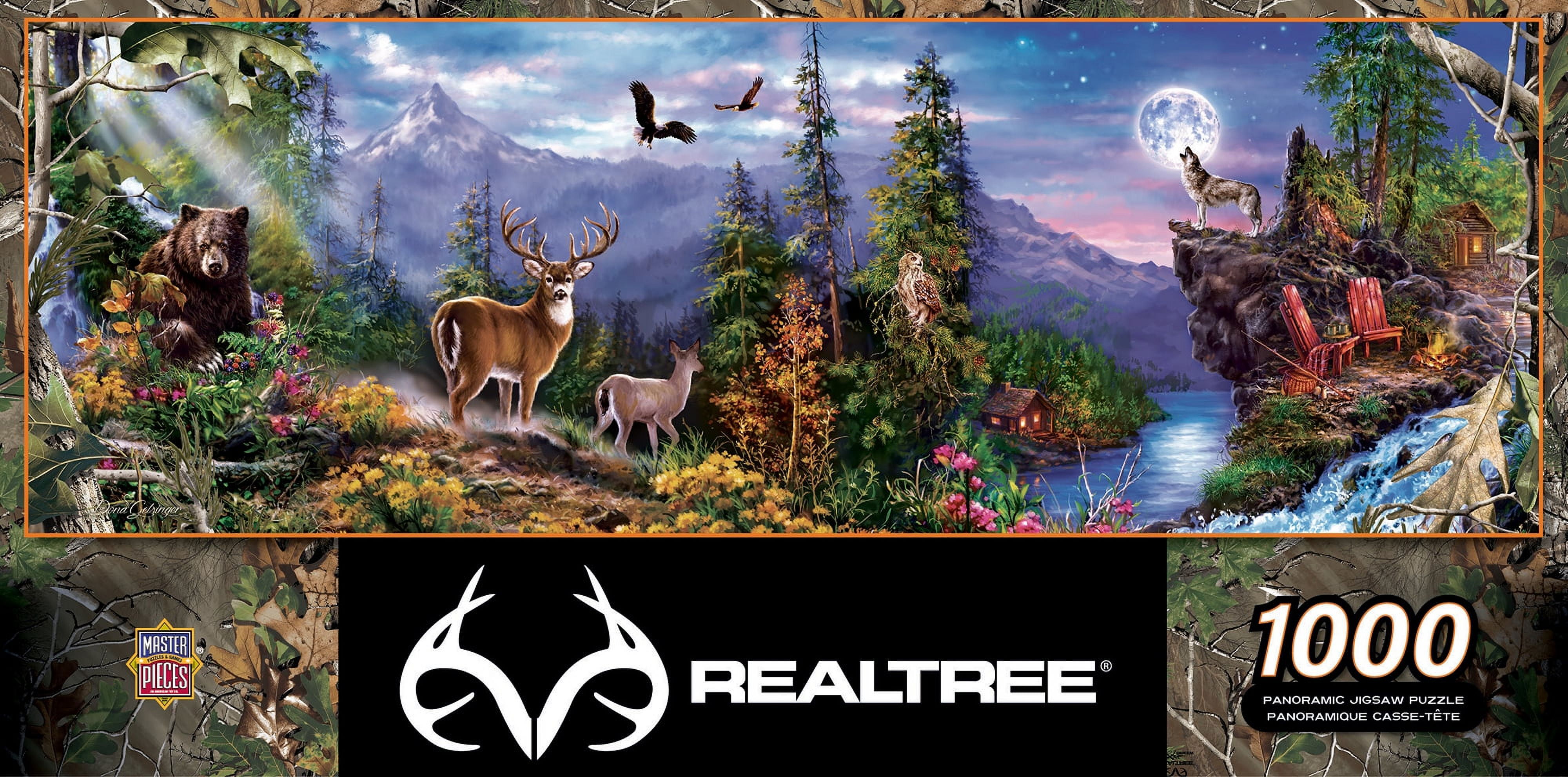 MasterPieces 1000 Piece Jigsaw Puzzle for Adults - Realtree - 13"x39 ...