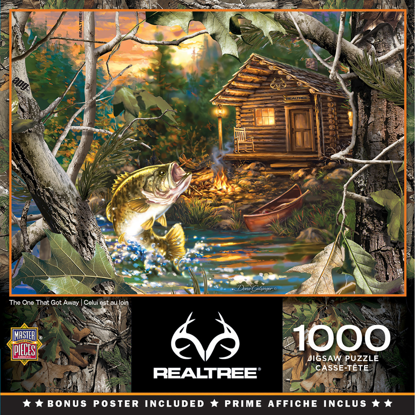 MasterPieces 1000 Piece Puzzle - The One That Got Away - 19.25"x26.75 ...