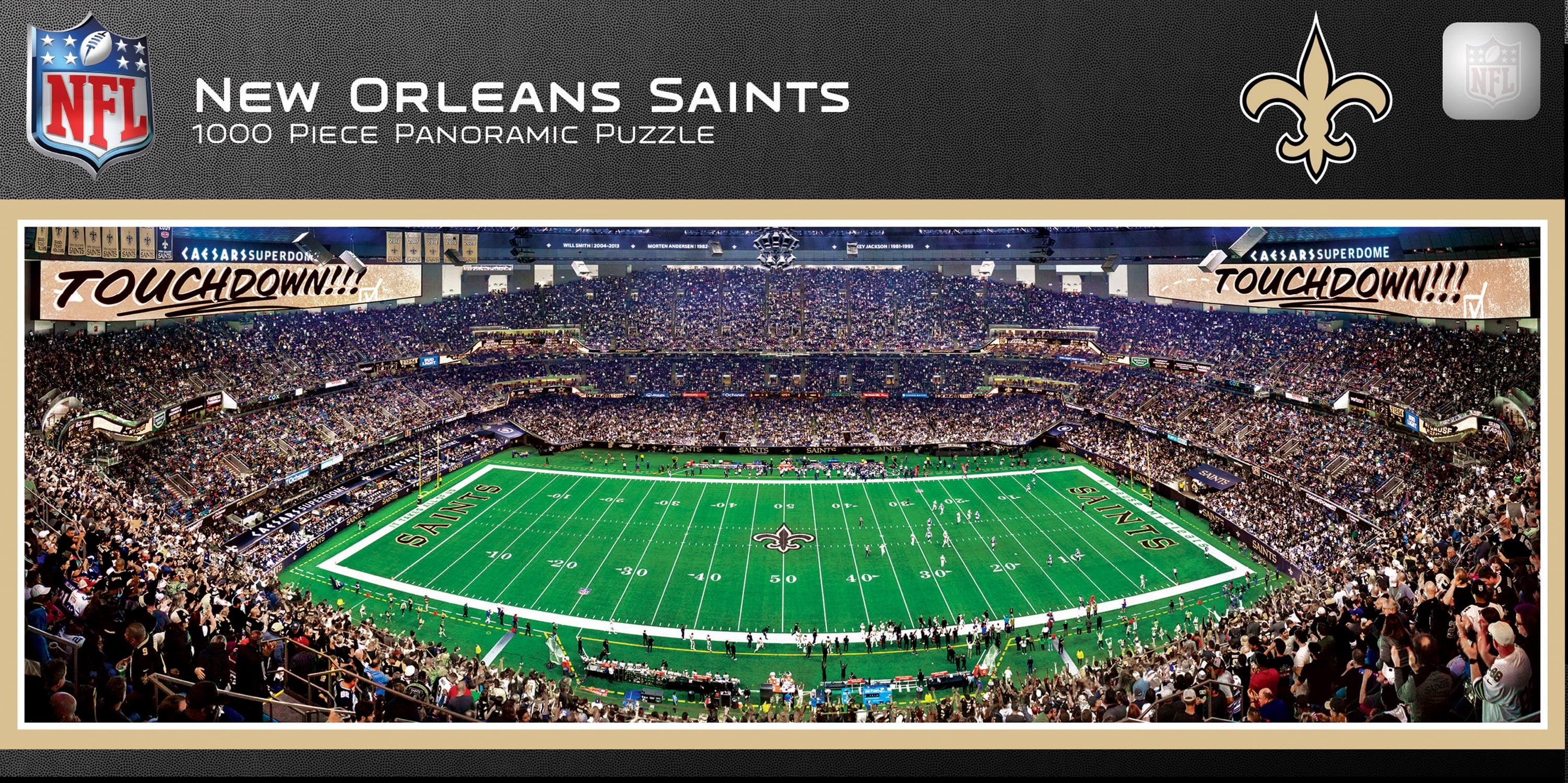 MasterPieces 1000 Piece Sports Panoramic Jigsaw Puzzle - NFL New ...