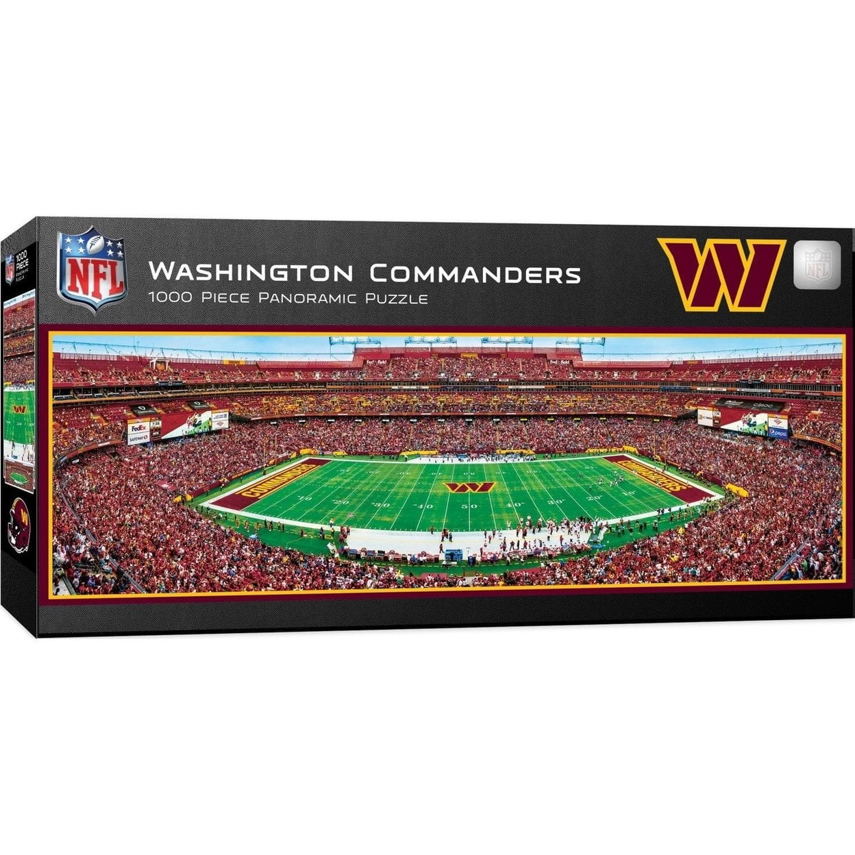MasterPieces 1000 Piece Sports Panoramic Jigsaw Puzzle - NFL Washington ...
