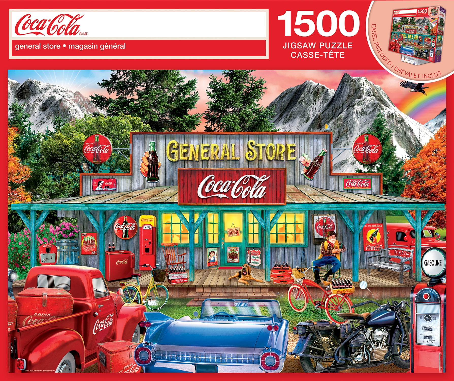 MasterPieces 1500 Piece Jigsaw Puzzle for Adults - Coca-Cola General ...