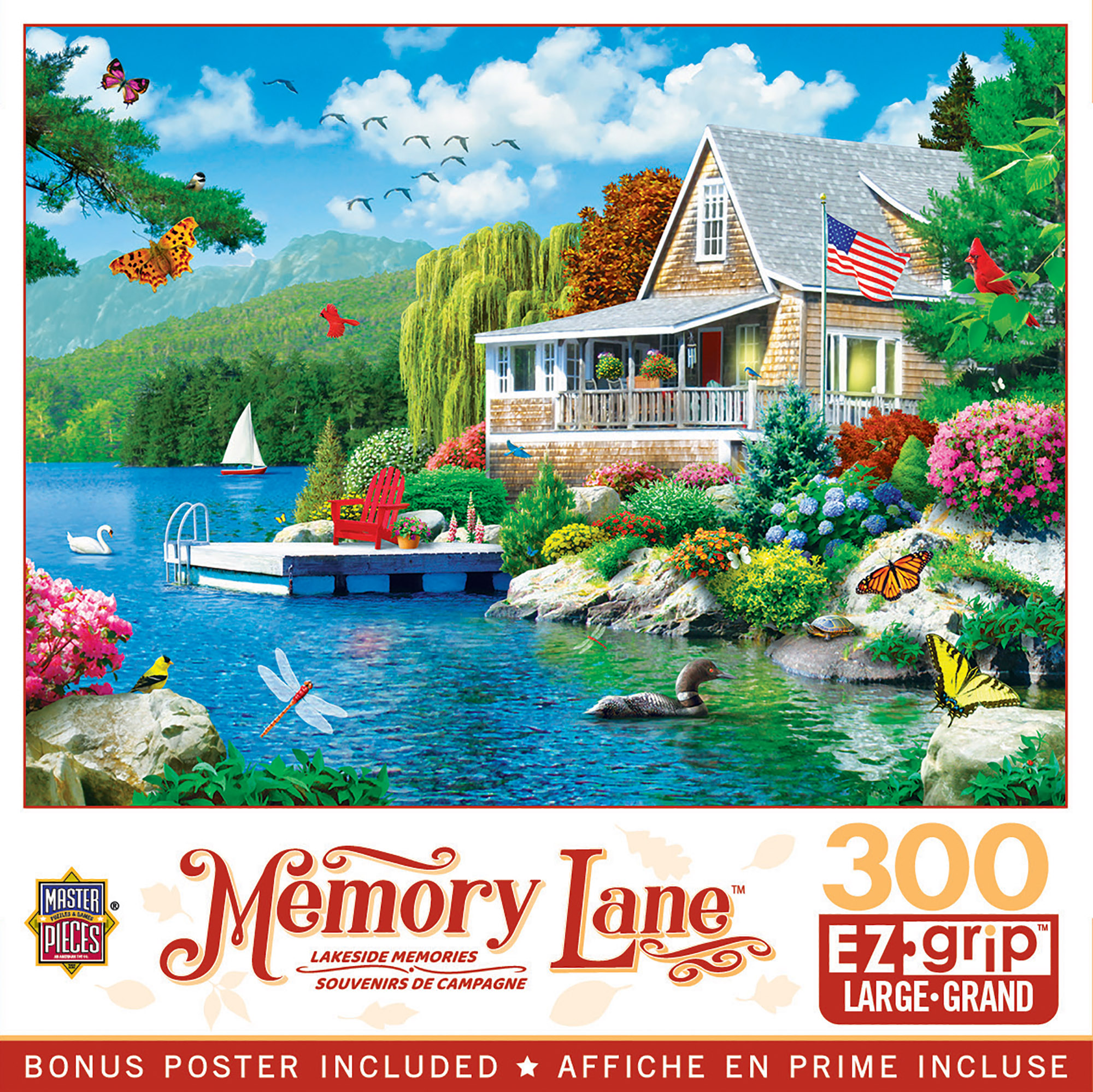 MasterPieces 300 Piece EZ Grip Puzzle - What Are You Looking At? - 18 ...