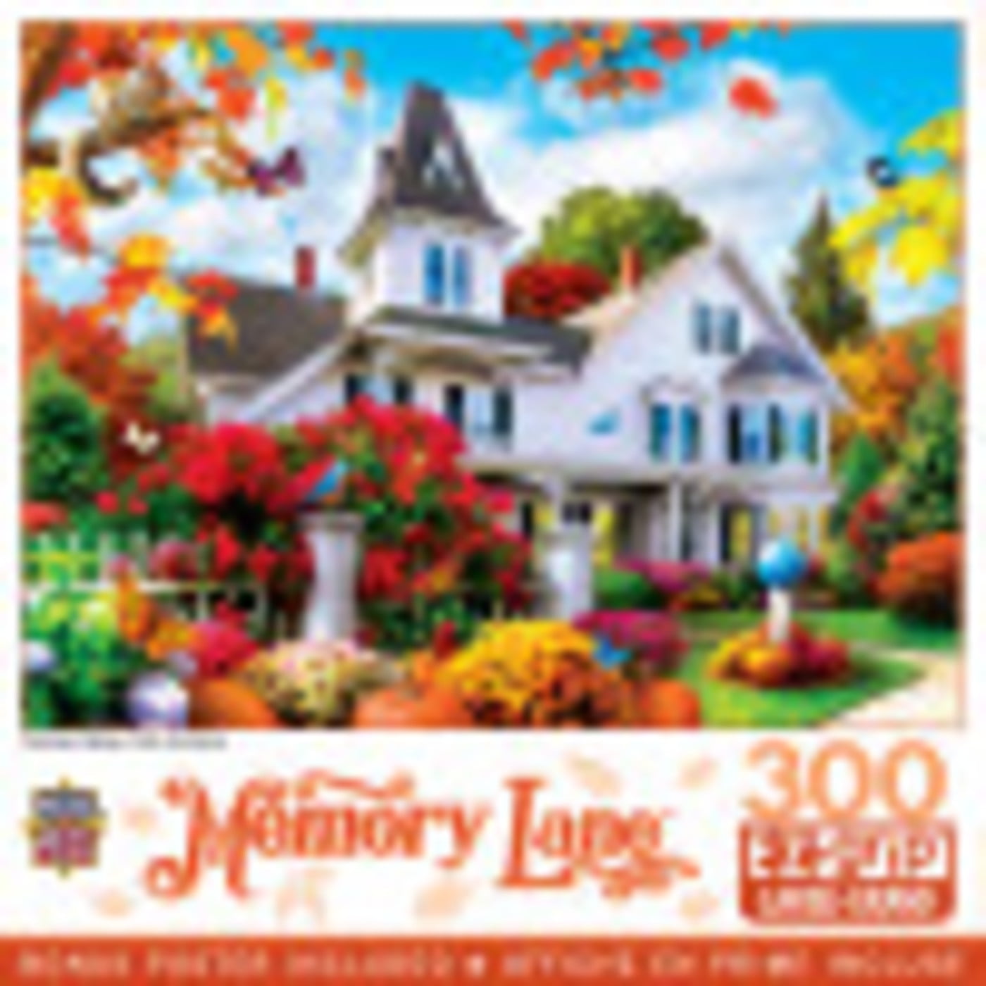 MasterPieces 300 Piece EZ Grip Jigsaw Puzzle - October Skies - 18"x24 ...