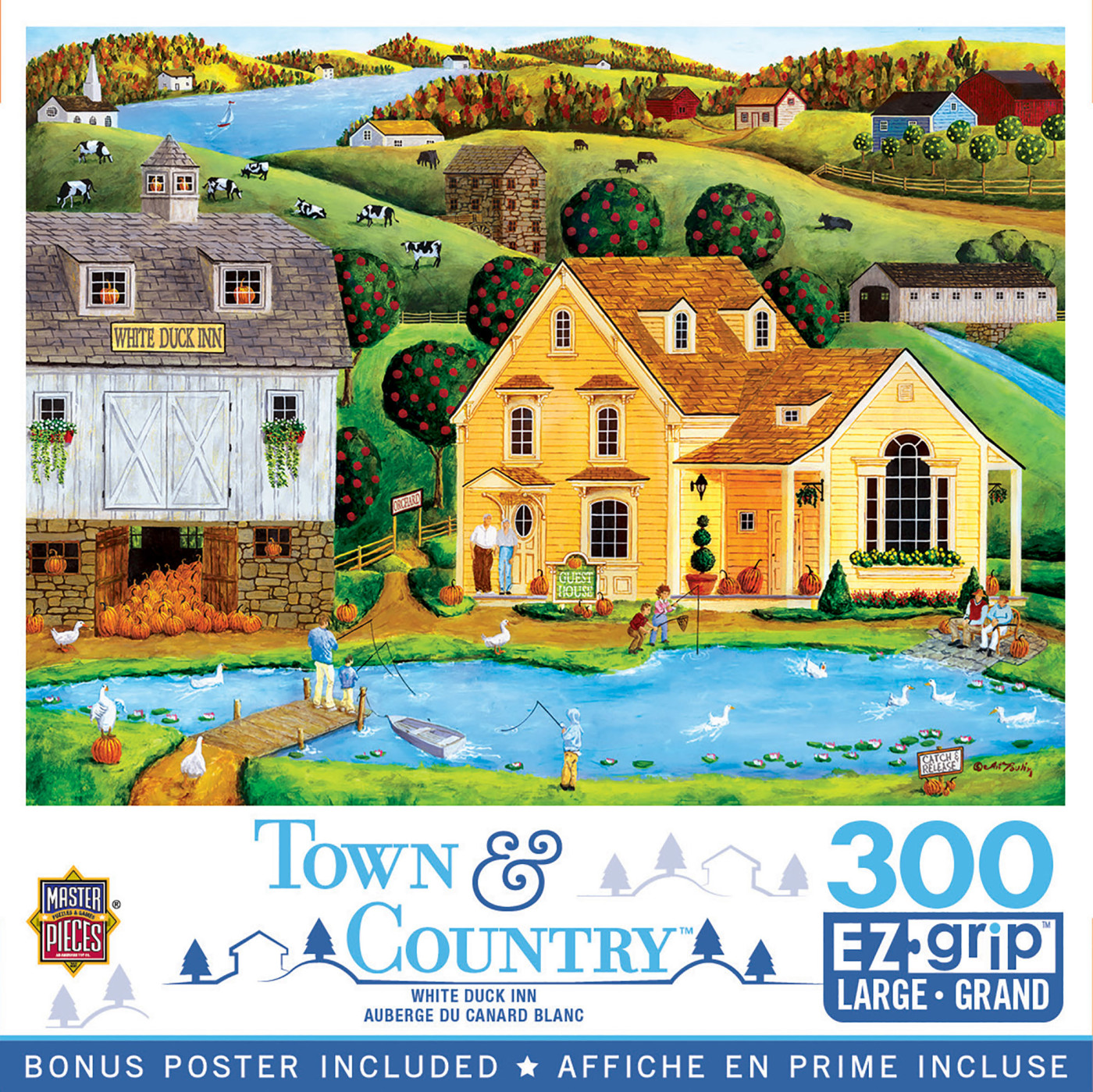 PUZZLE - 300 PC, VILLAGE ON THE BAY - Walmart.com
