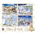 MasterPieces 500 Piece Jigsaw Puzzle - Glitter & Gold 4-Pack - Walmart.com