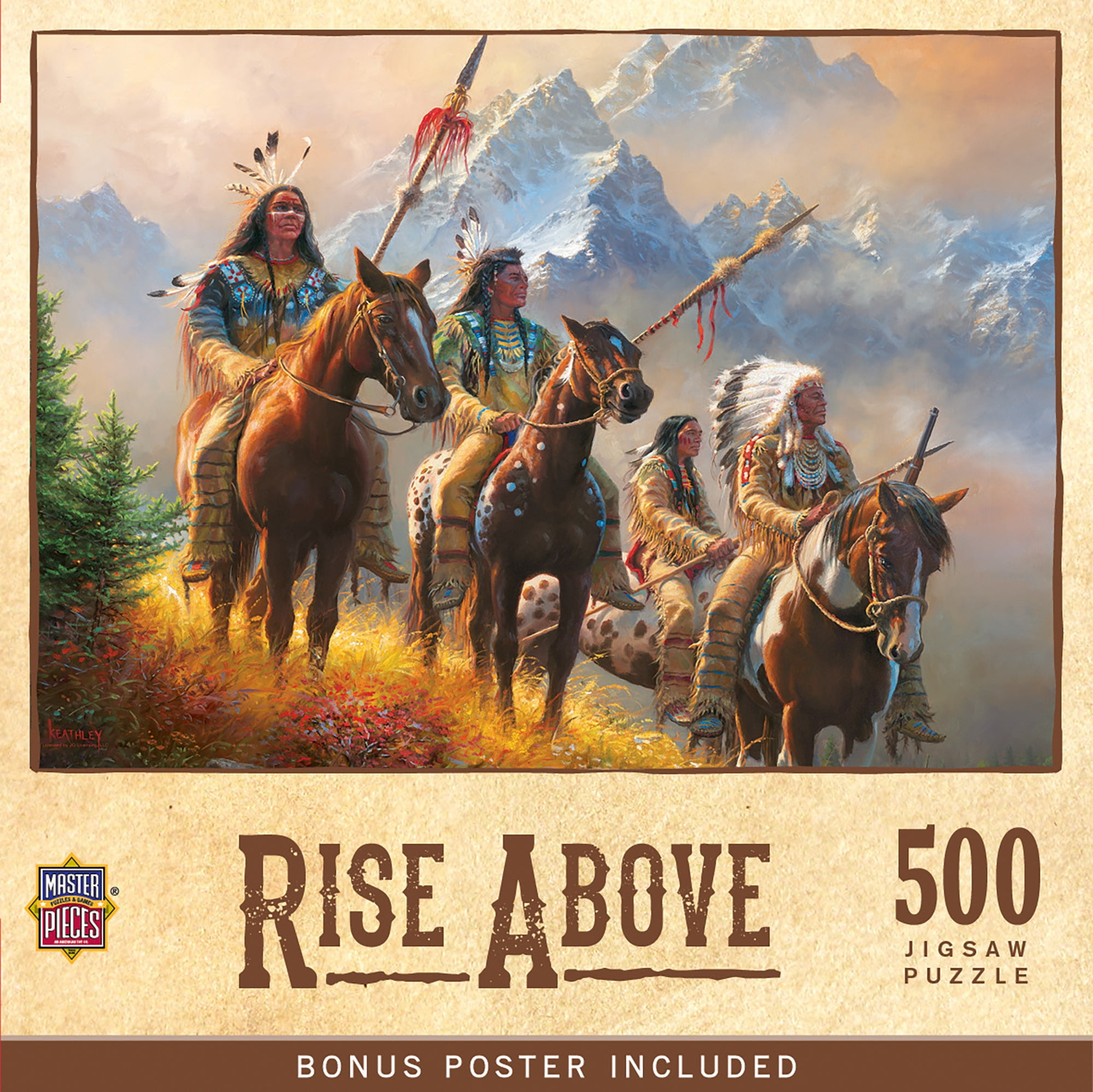MasterPieces 500 Piece Jigsaw Puzzle - Rise Above - 15"x21" - Walmart.com