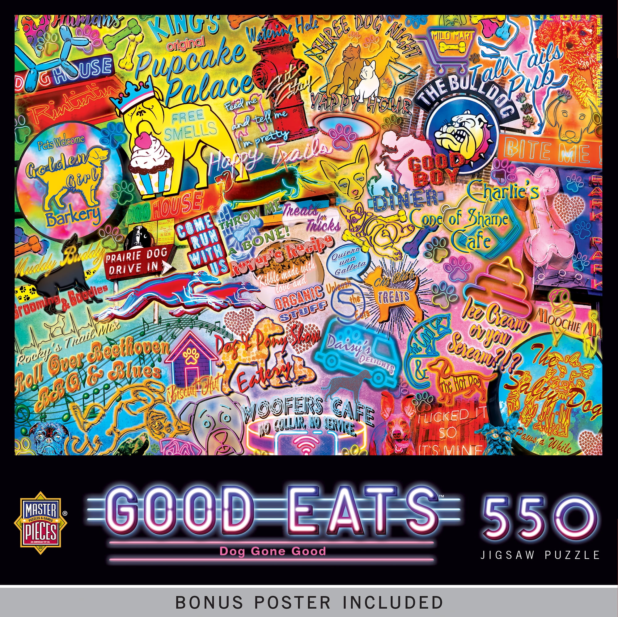 MasterPieces 550 Piece Jigsaw Puzzle for Adults - Dog Gone Good - 18"x24" - Walmart.com