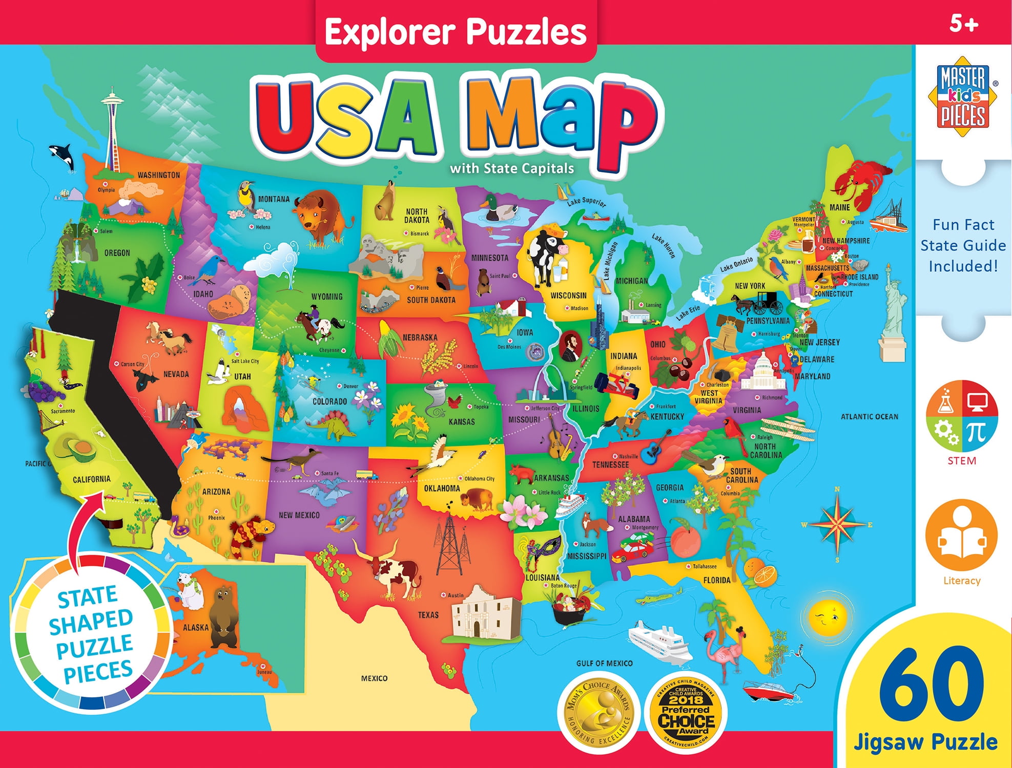 Map Of Usa Jigsaw Puzzle Delaware, USA Jigsaw Puzzle | Stave Puzzles