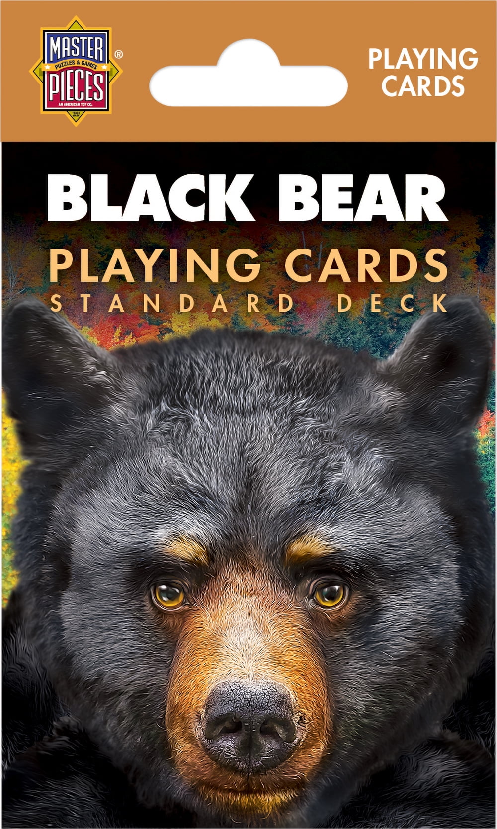 MasterPieces Black Bear Playing Cards - 54 Card Deck for Adults with ...