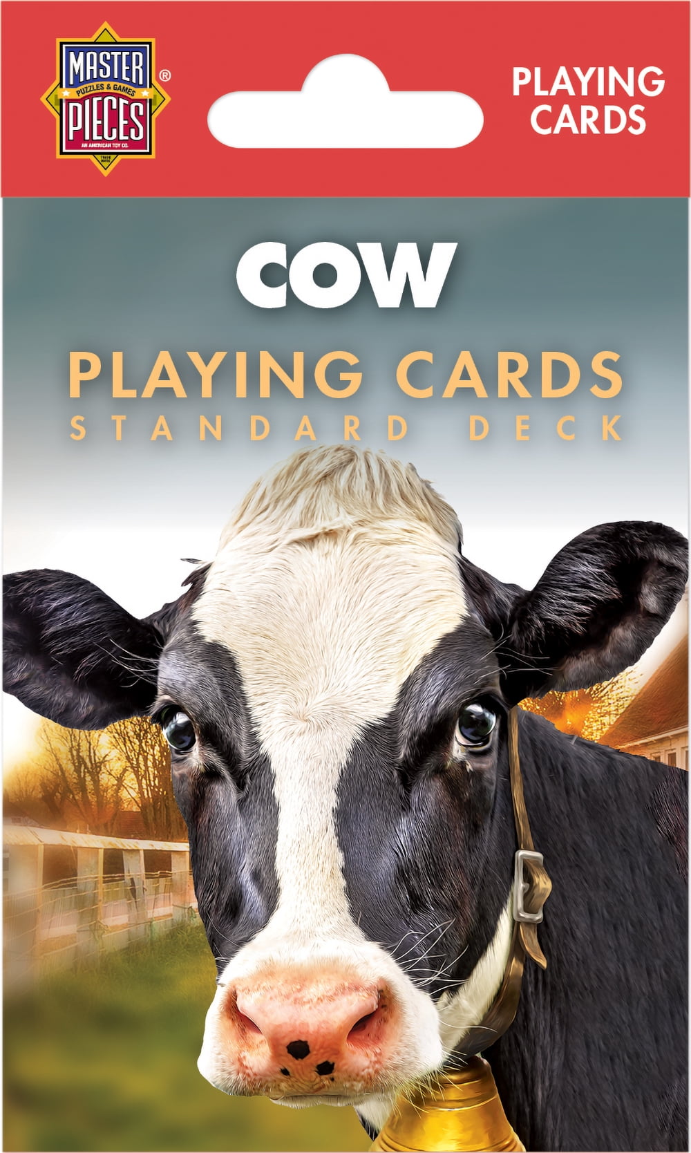 MasterPieces Cow Playing Cards - 54 Card Deck for Adults with Exclusive ...