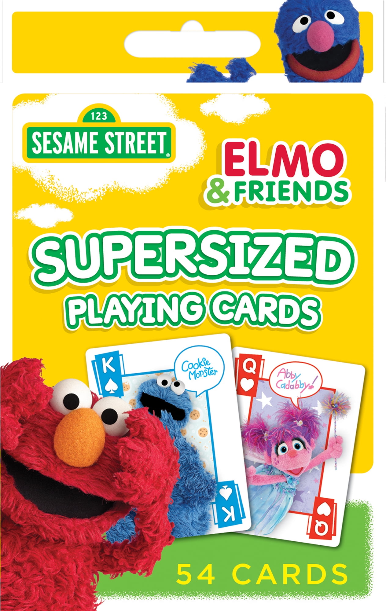 MasterPieces Kids Sesame Street Elmo & Friends Supersized Travel ...