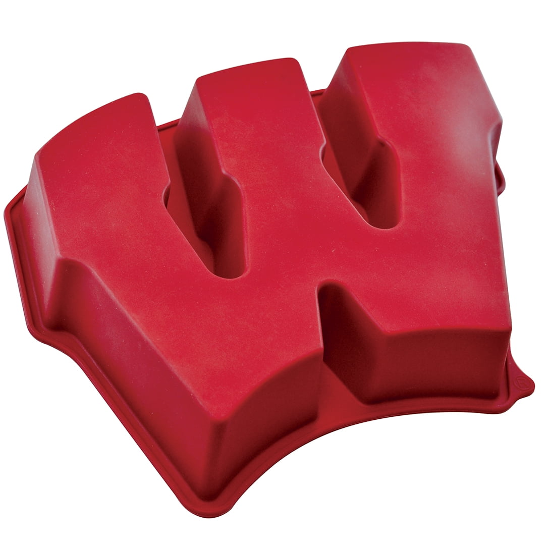 MasterPieces FanPans NCAA Wisconsin Badgers Team Logo Silicone Cake Pan ...