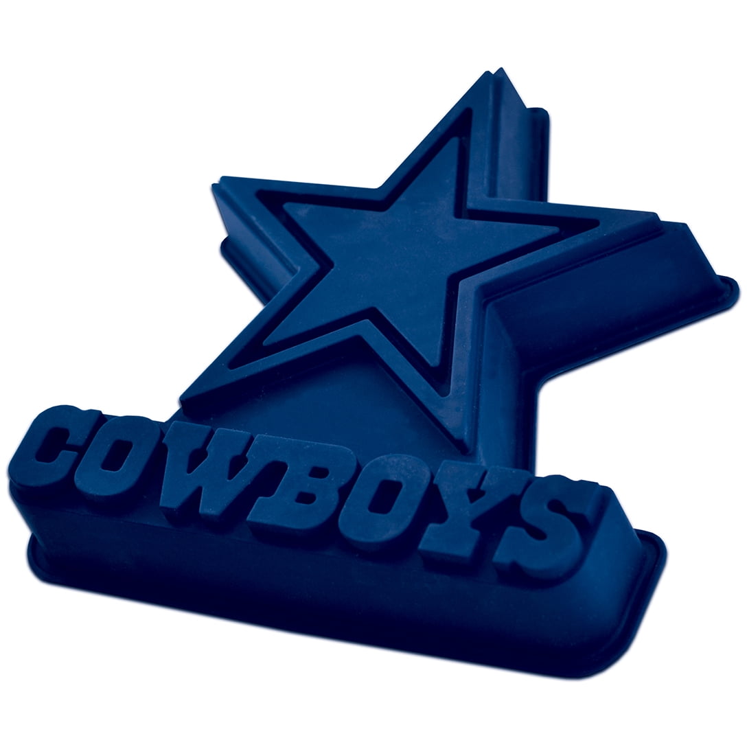 FAN PANS NFL Dallas Cowboys Silicone Cake Pan, Oven Safe - Walmart.com