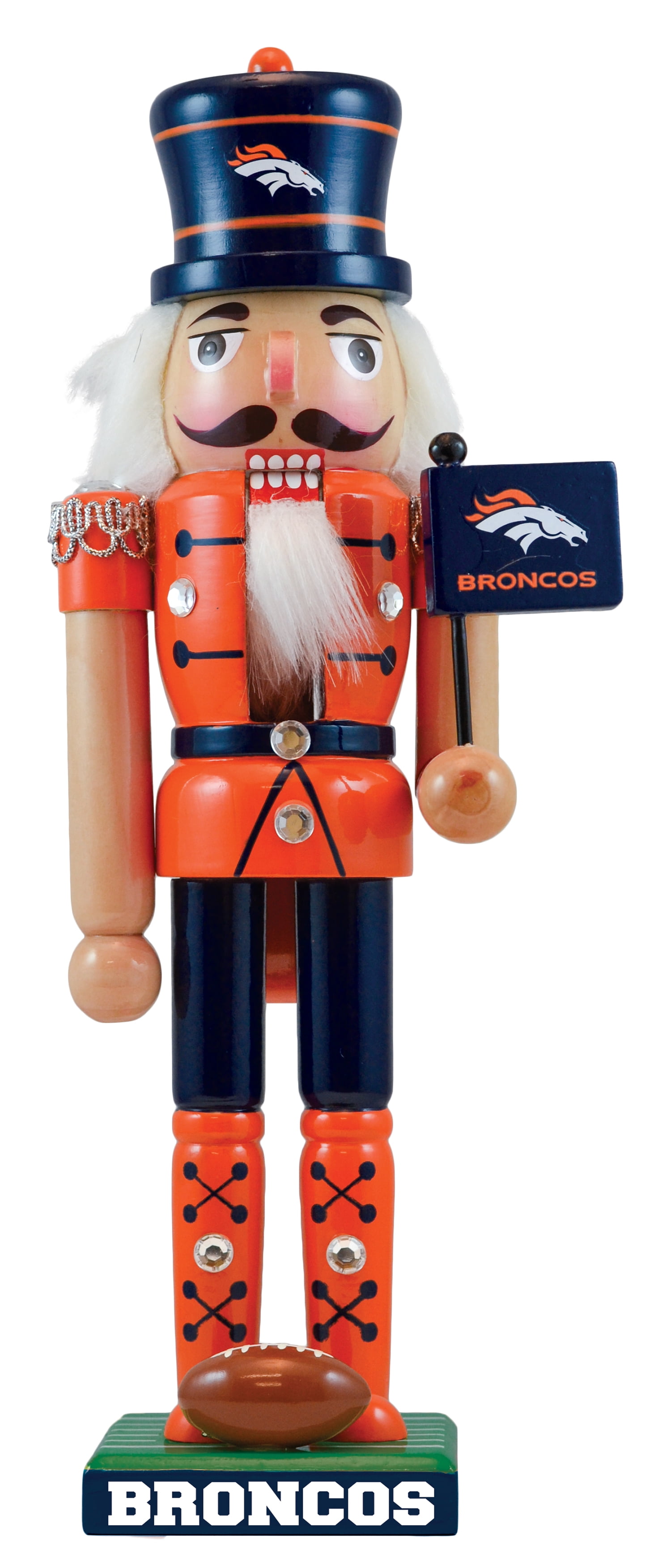 MasterPieces Game Day - NFL Denver Broncos - Team Nutcracker - Walmart.com