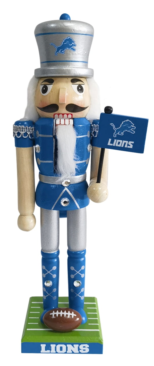MasterPieces Game Day - NFL Detroit Lions - Team Nutcracker - Walmart.com