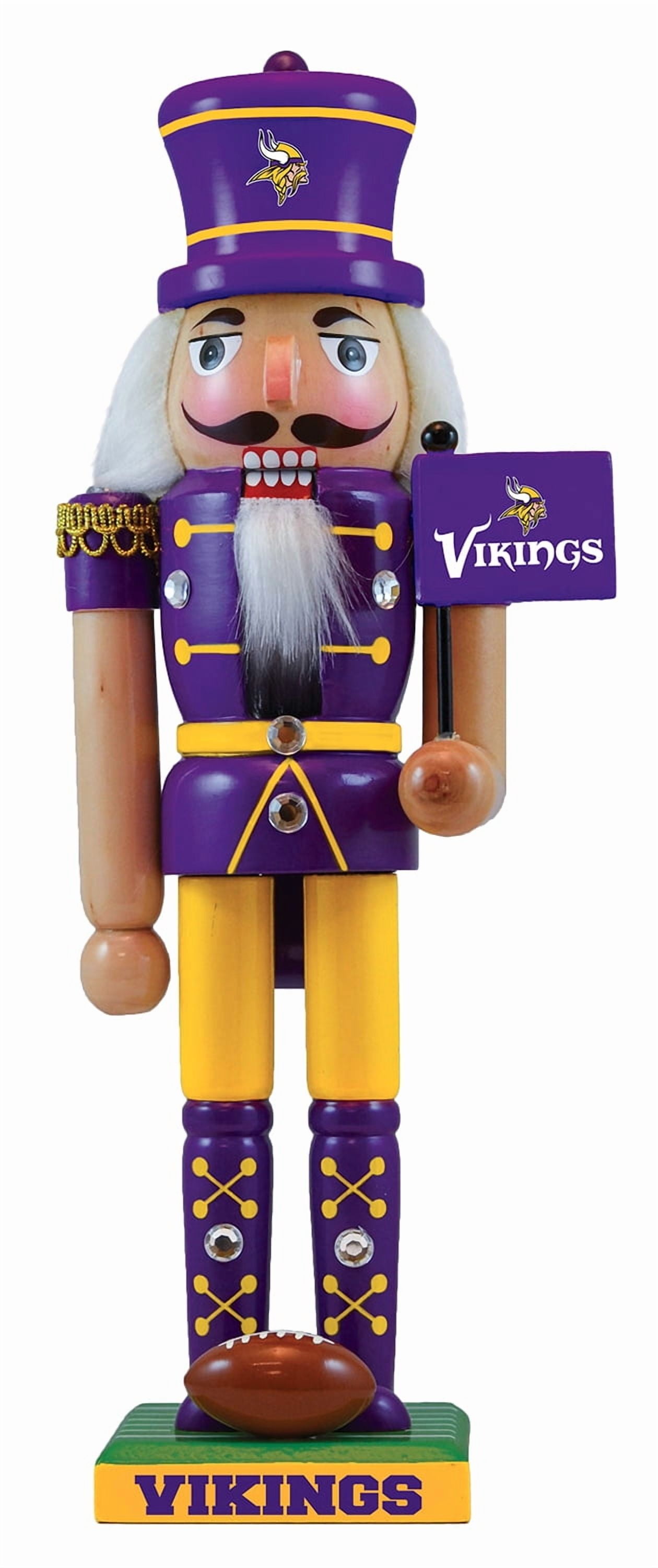 MasterPieces Game Day - NFL Minnesota Vikings - Team Nutcracker ...