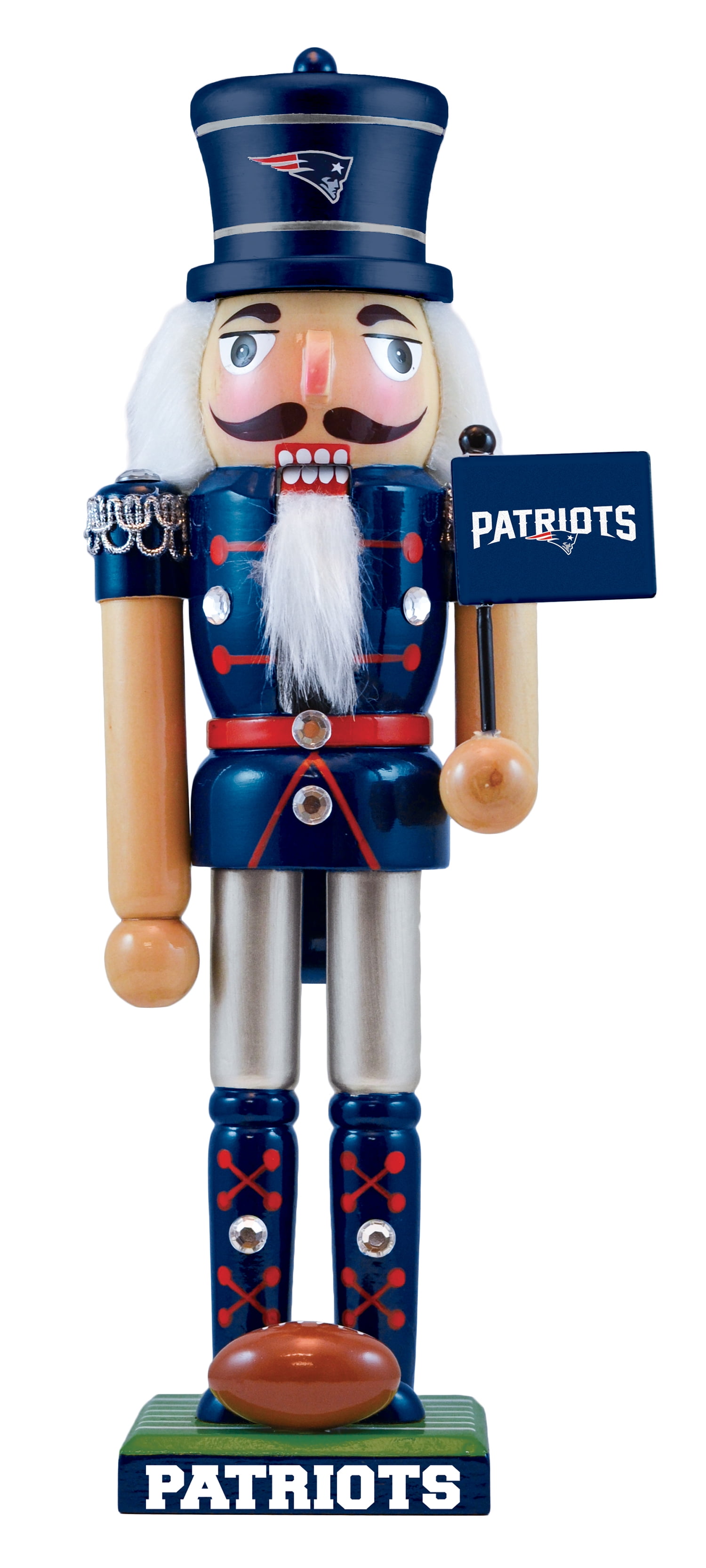 MasterPieces Game Day - NFL New England Patriots - Team Nutcracker ...