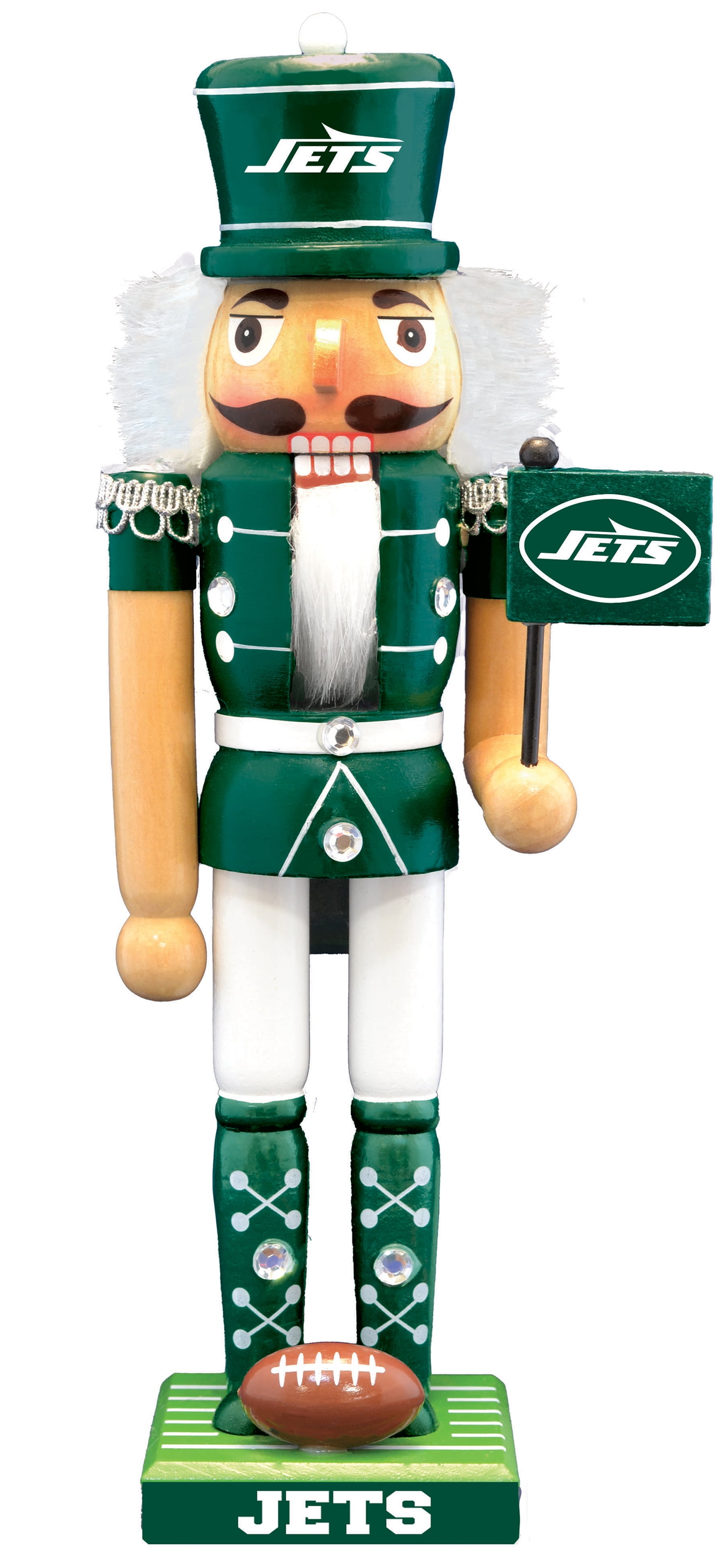 MasterPieces Game Day NFL New York Jets Nutcracker - Team Pride Holiday ...