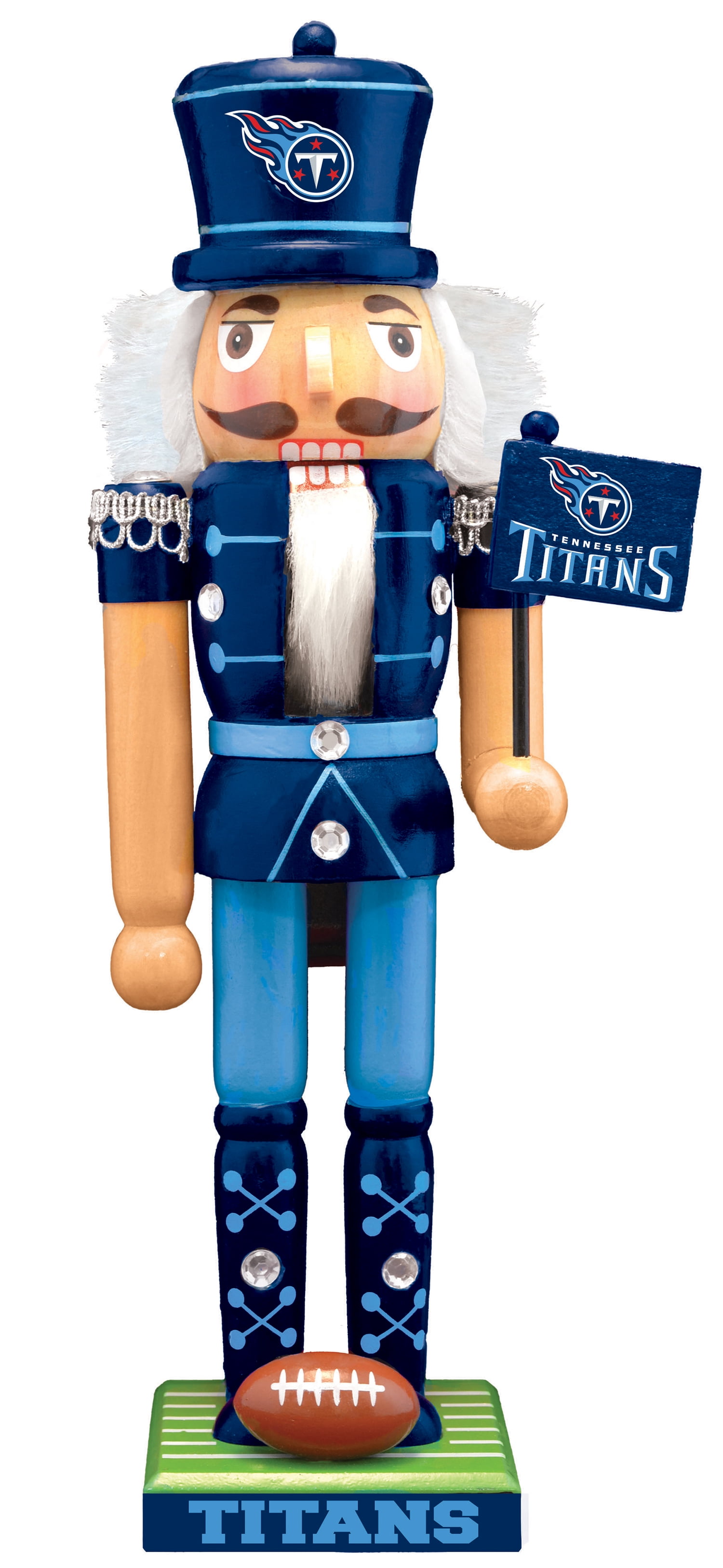 MasterPieces Game Day NFL Tennessee Titans Nutcracker - Holiday Team ...