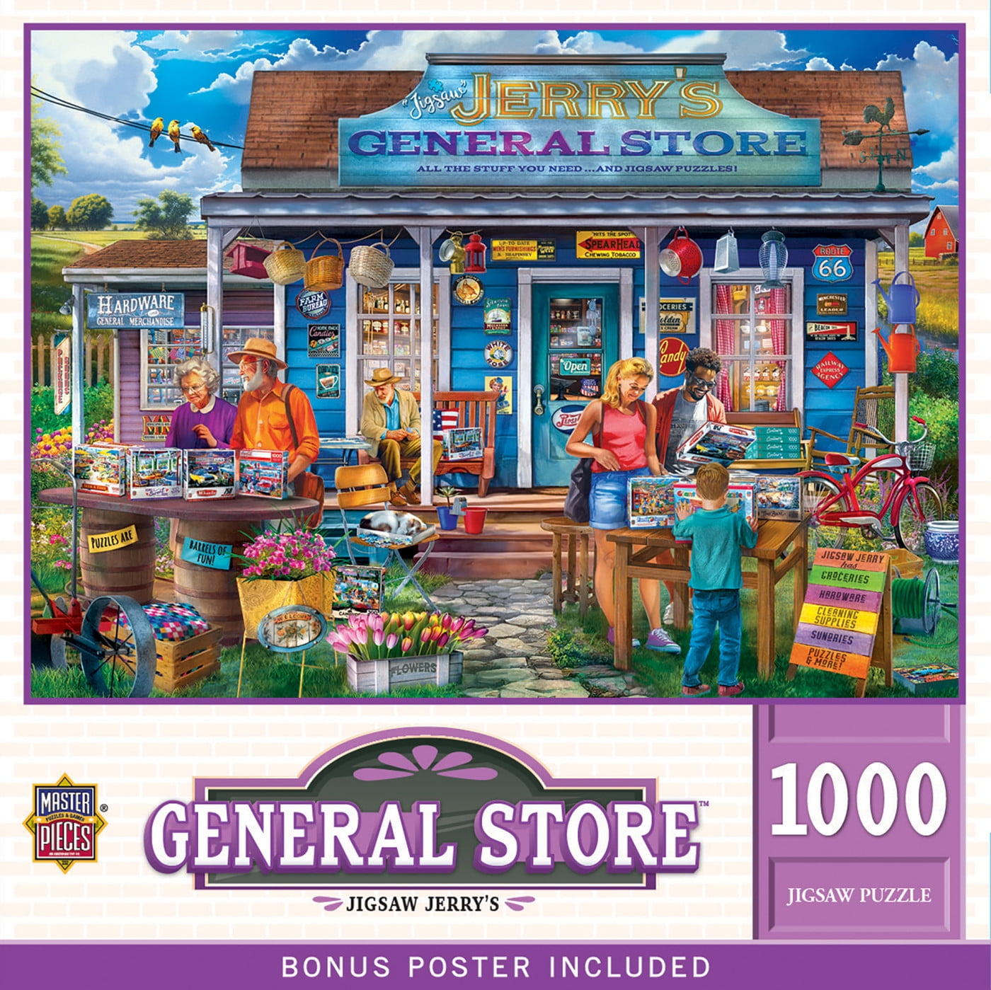 MasterPieces General Store - Jigsaw Jerry's 1000 Piece Jigsaw Puzzle ...