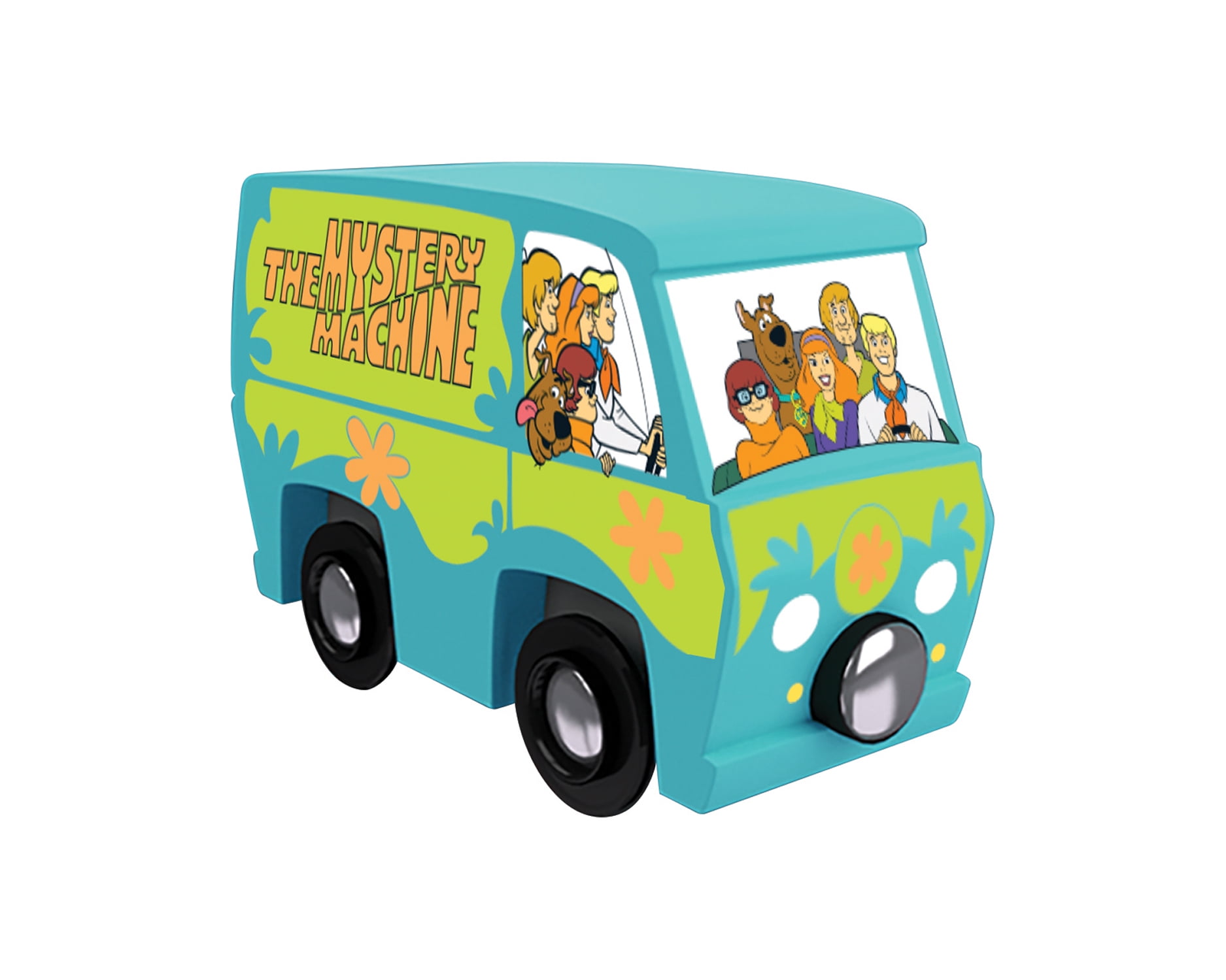MasterPieces Hanna-Barbera Scooby Doo - Mystery Machine Toy Train ...