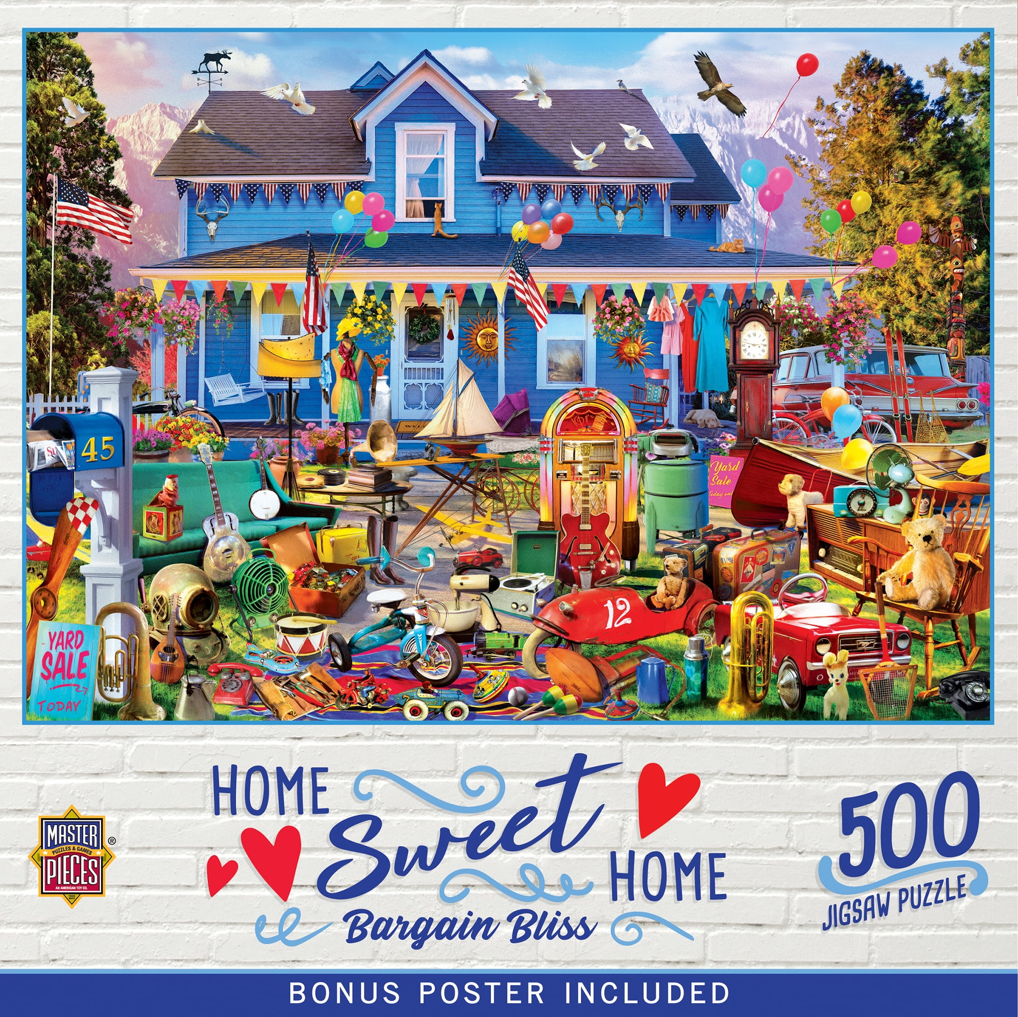 MasterPieces Home Sweet Home - Bargain Bliss 500 Piece Jigsaw Puzzle ...