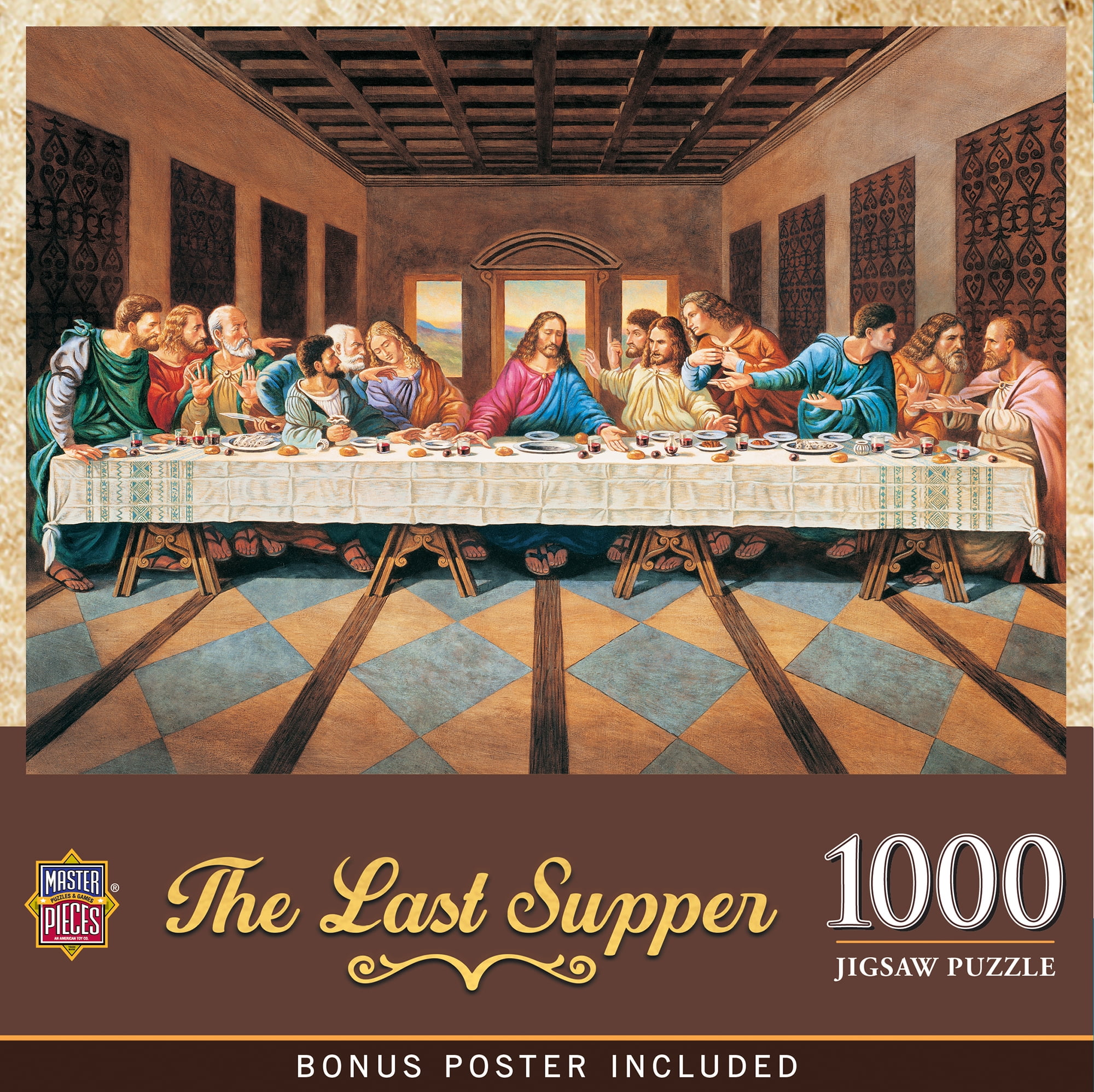 MasterPieces Inspirational - The Last Supper 1000 Piece Puzzle ...