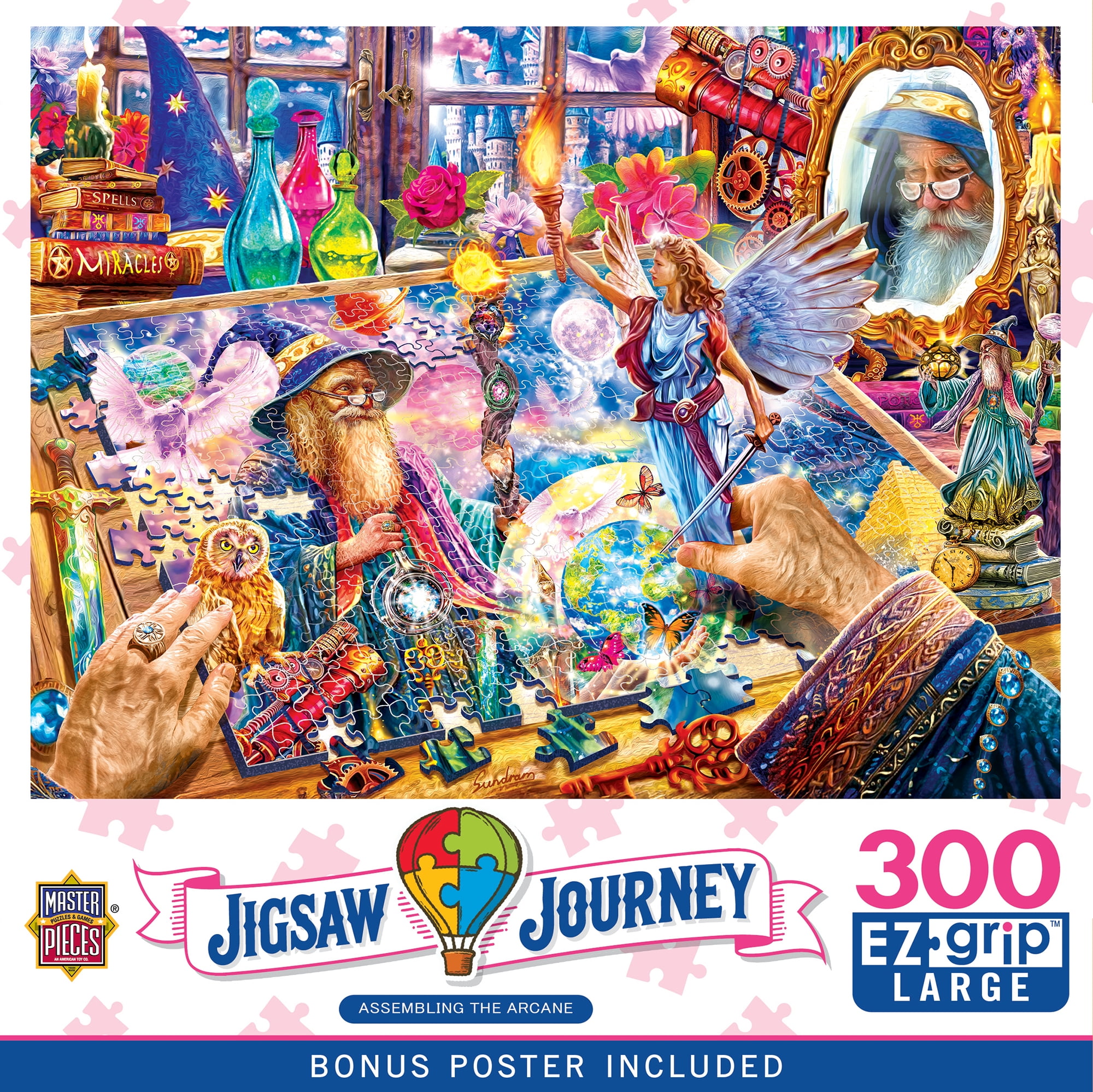 MasterPieces Jigsaw Journey - Assembling the Arcane 300 Piece EZ Grip ...