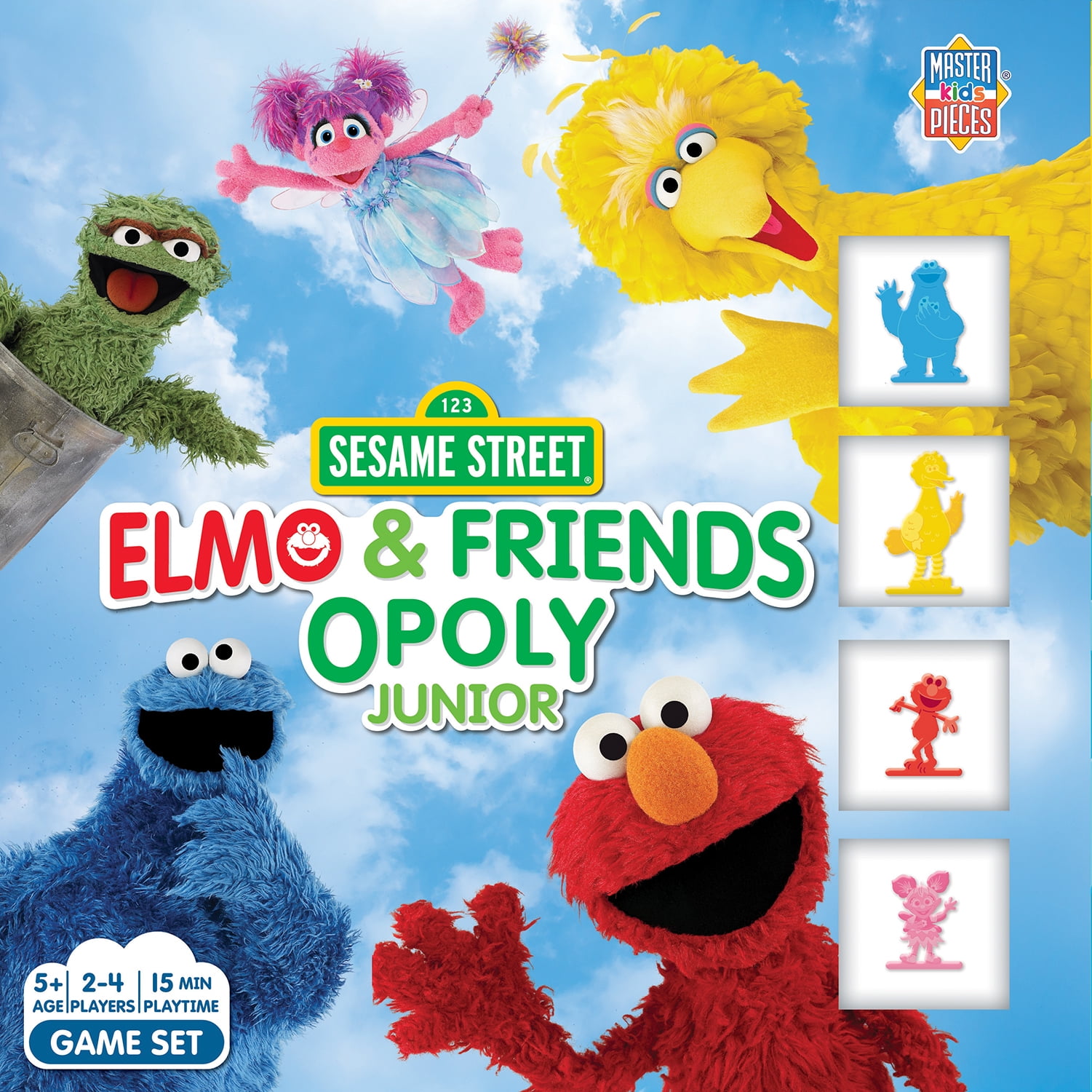 MasterPieces Kids & Family Board Games Sesame Street Elmo & Friends ...