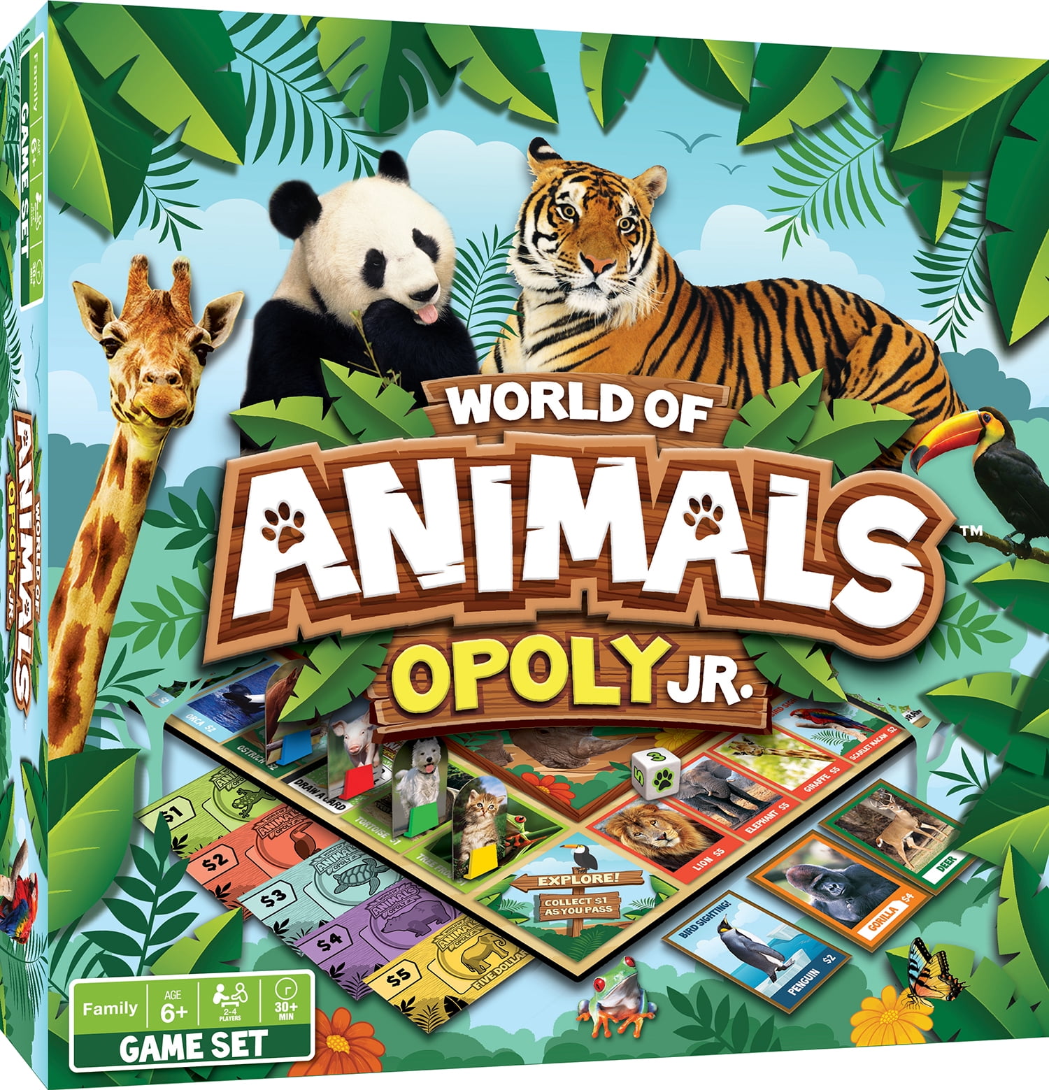 Animals Playing Board Games