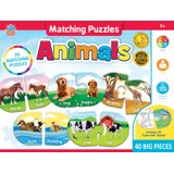 MasterPieces Kids Games - Educational Animals Matching Puzzle Matching ...