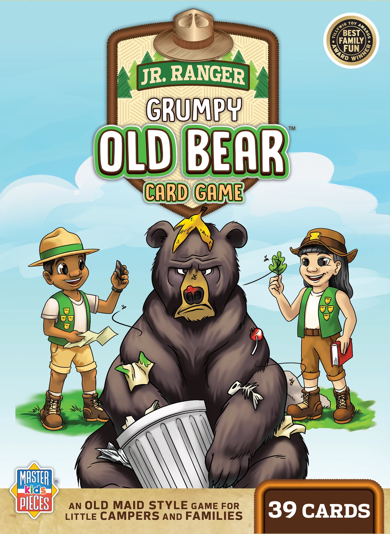 MasterPieces Jr Ranger Grumpy Old Bear Card Game for Kids - Walmart.com