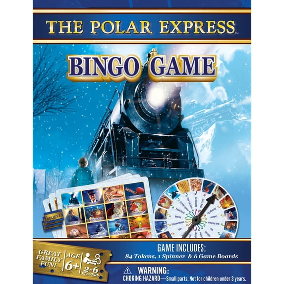 MasterPieces Family Christmas Matching Train Board Game - The Polar ...