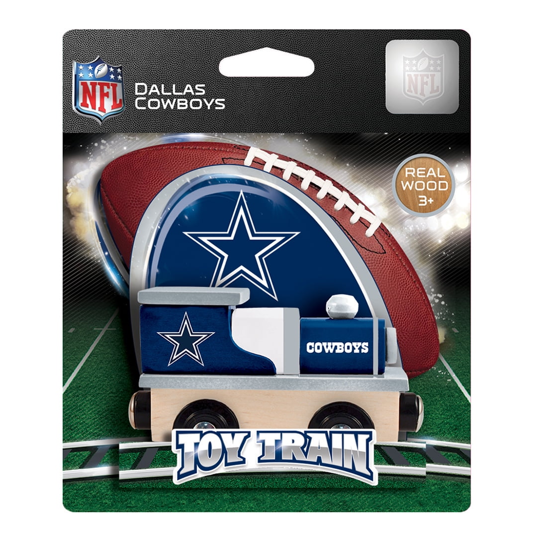 MasterPieces Officially Licensed NFL Dallas Cowboys Wooden Toy Train ...