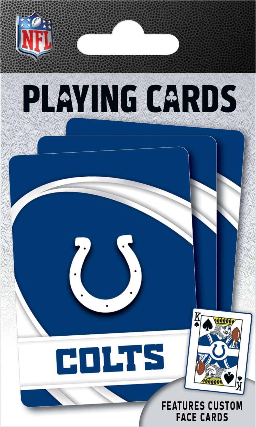 MasterPieces Officially Licensed NFL Indianapolis Colts Playing Cards ...