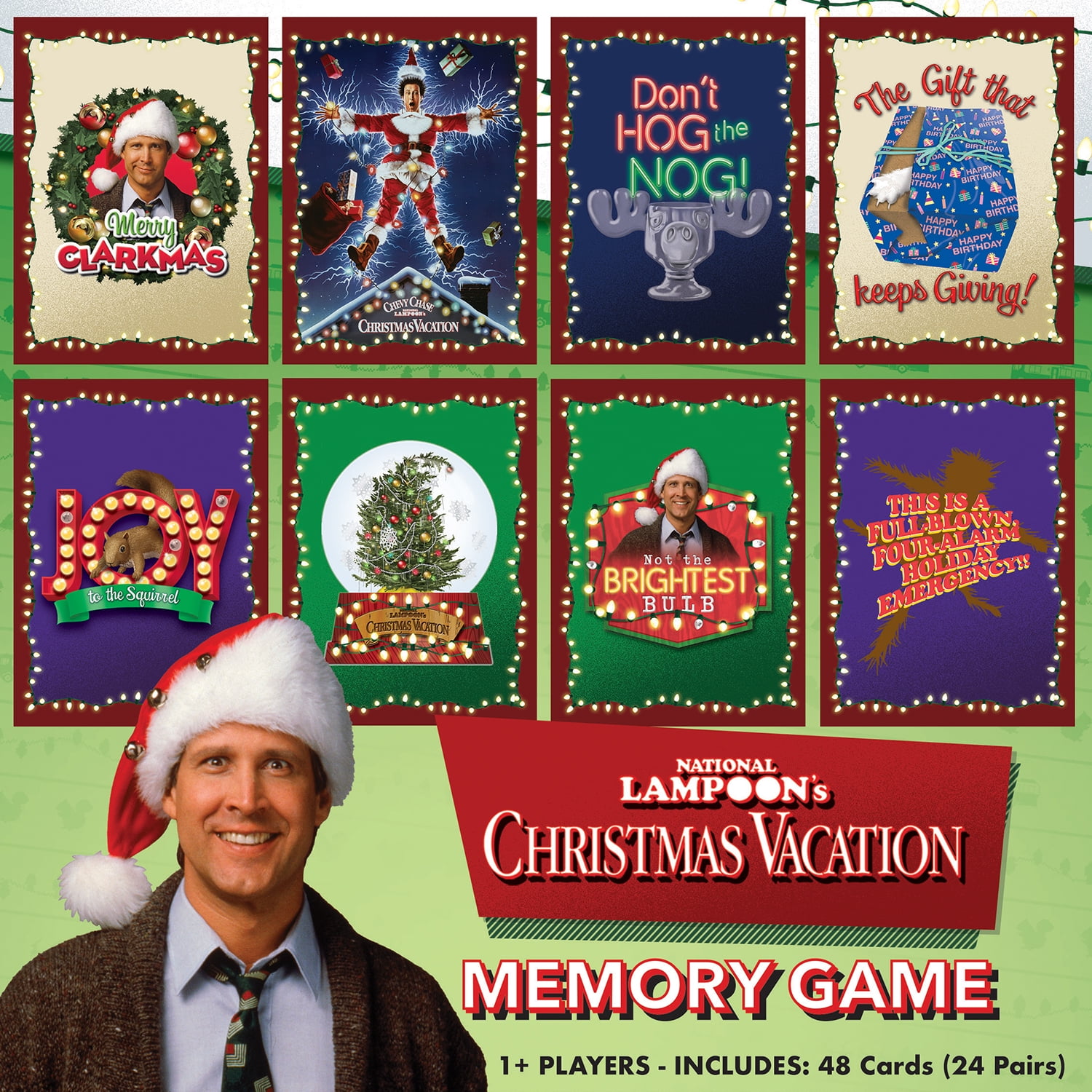 MasterPieces National Lampoon's Christmas Vacation Memory Matching Game ...