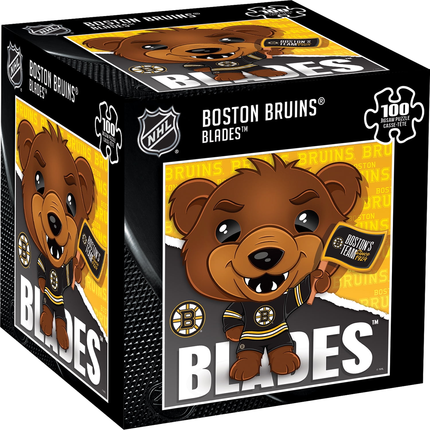 MasterPieces Officially Licensed NHL - Boston Bruins Mascot 100 Piece ...