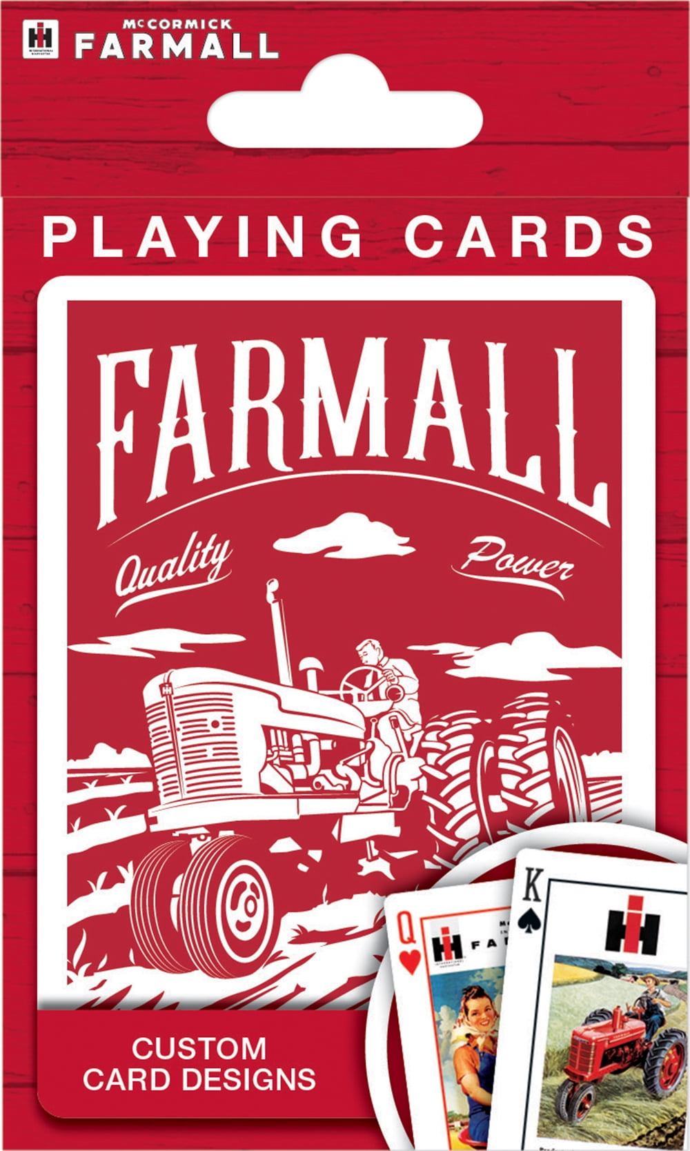 MasterPieces Officially Licensed Case/Farmall Playing Cards - 54 Card ...