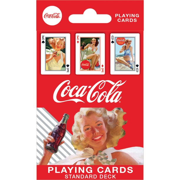 MasterPieces Officially Licensed Coca Cola Classic Ads Playing Cards ...
